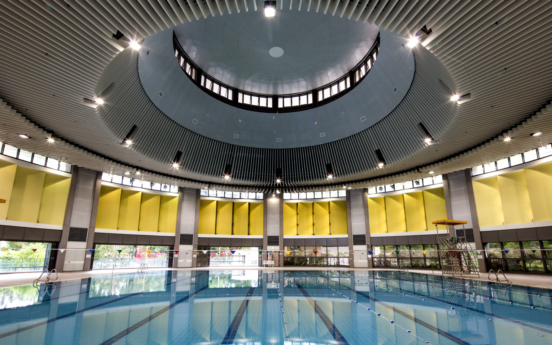 Tuen Mun North West Swimming Pool by Ronald Lu & Partners - Architizer