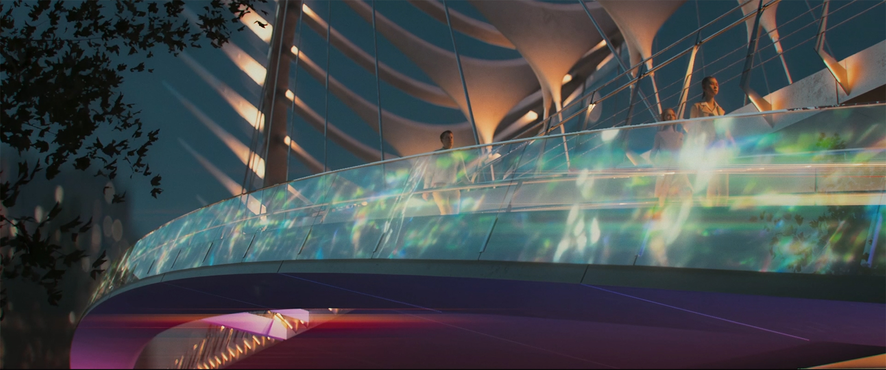 The Brocade Loom, Qinhuai New River Bridge by ATAH - Architizer