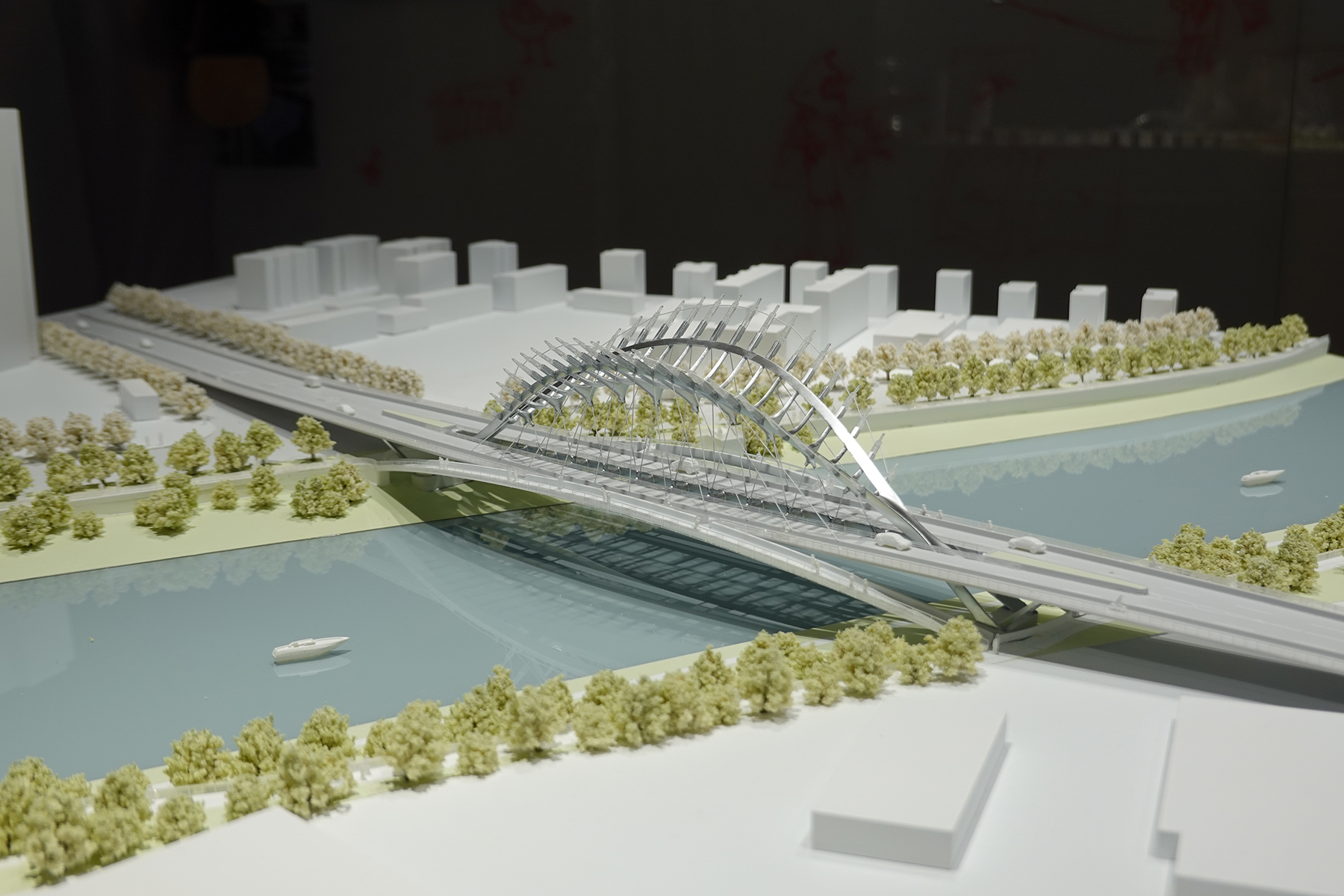 The Brocade Loom, Qinhuai New River Bridge by ATAH - Architizer