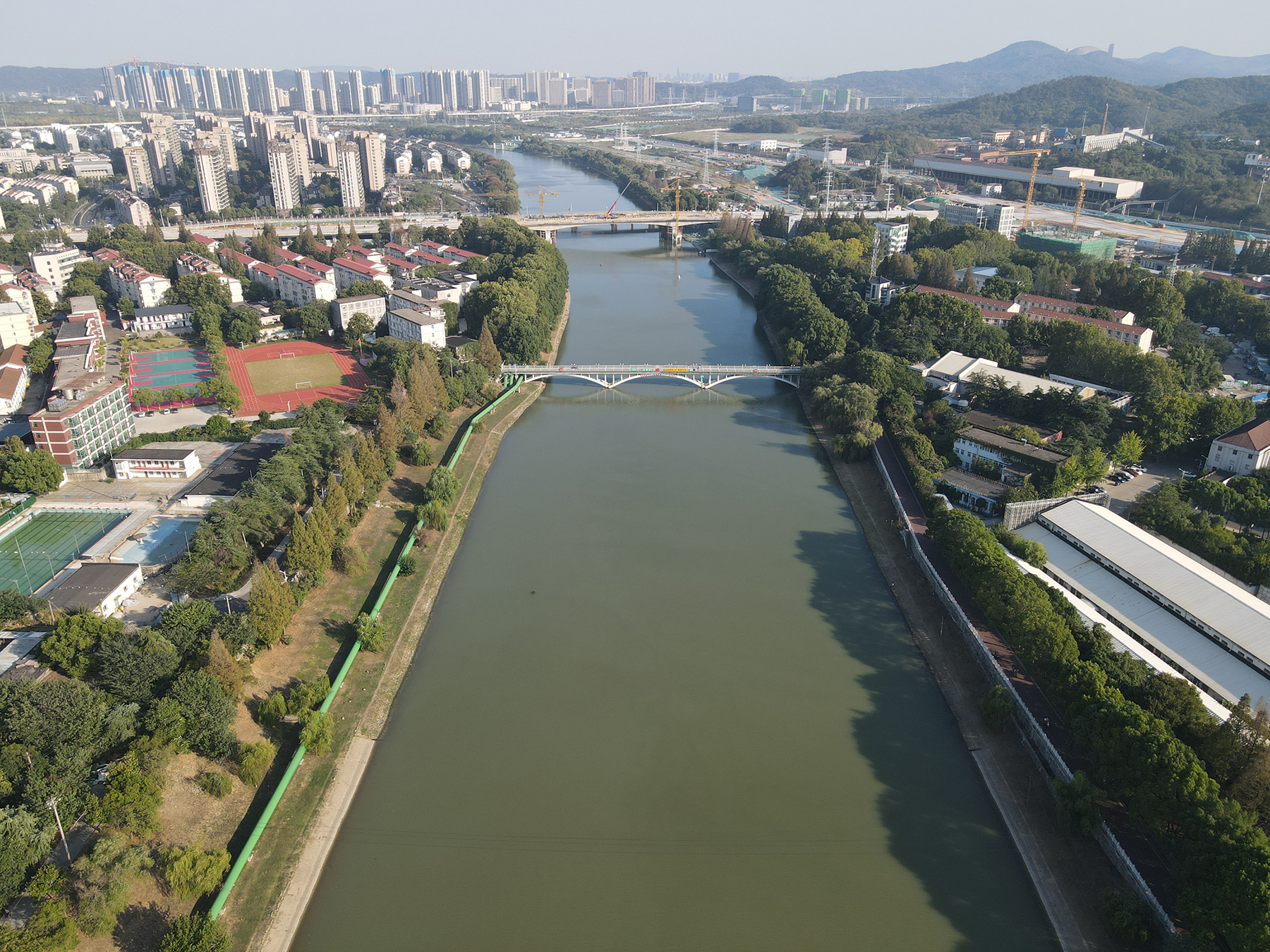 The Brocade Loom, Qinhuai New River Bridge by ATAH - Architizer