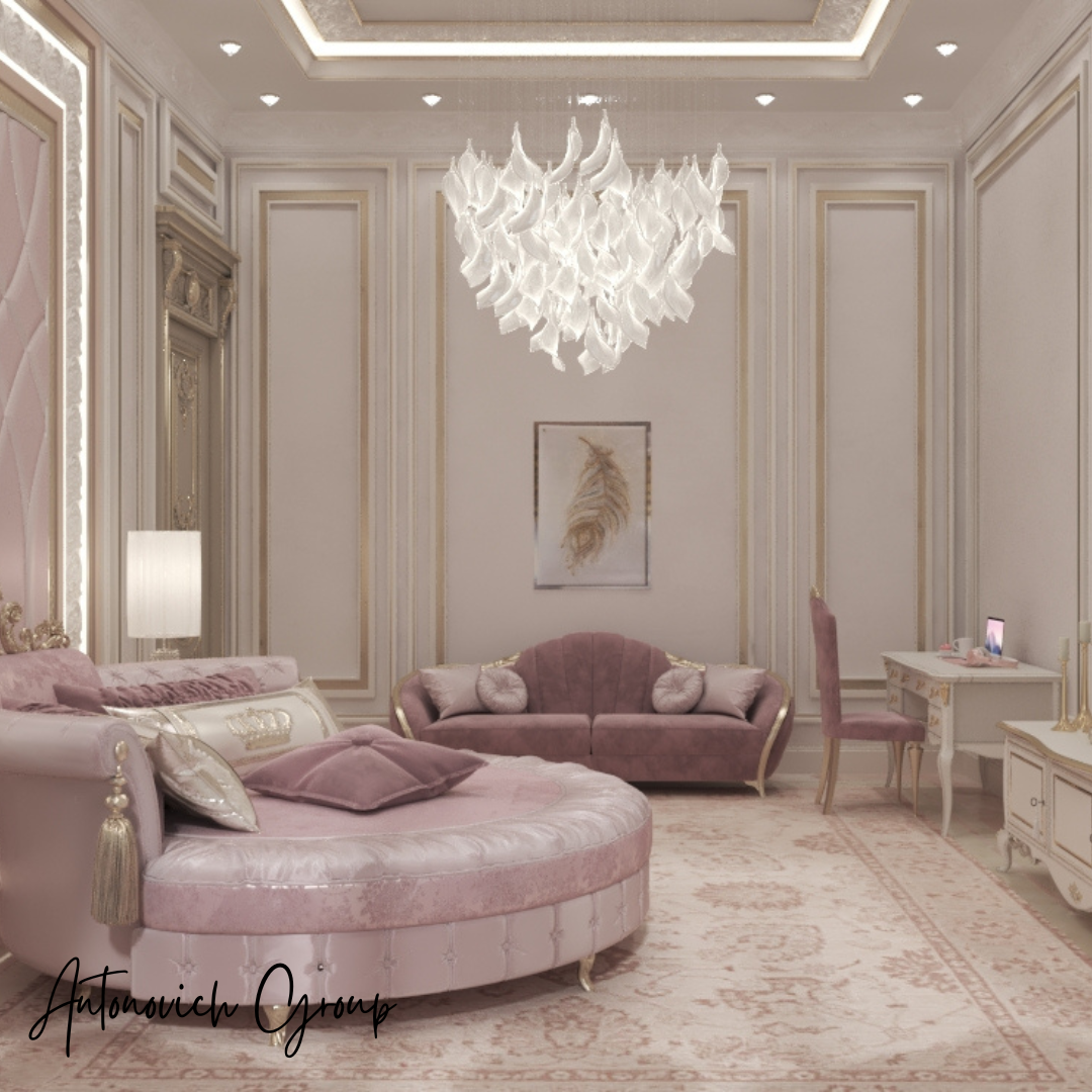 Enchanted Dreams: Luxury Interior Design for Girls Bedroom by LUXURY ...
