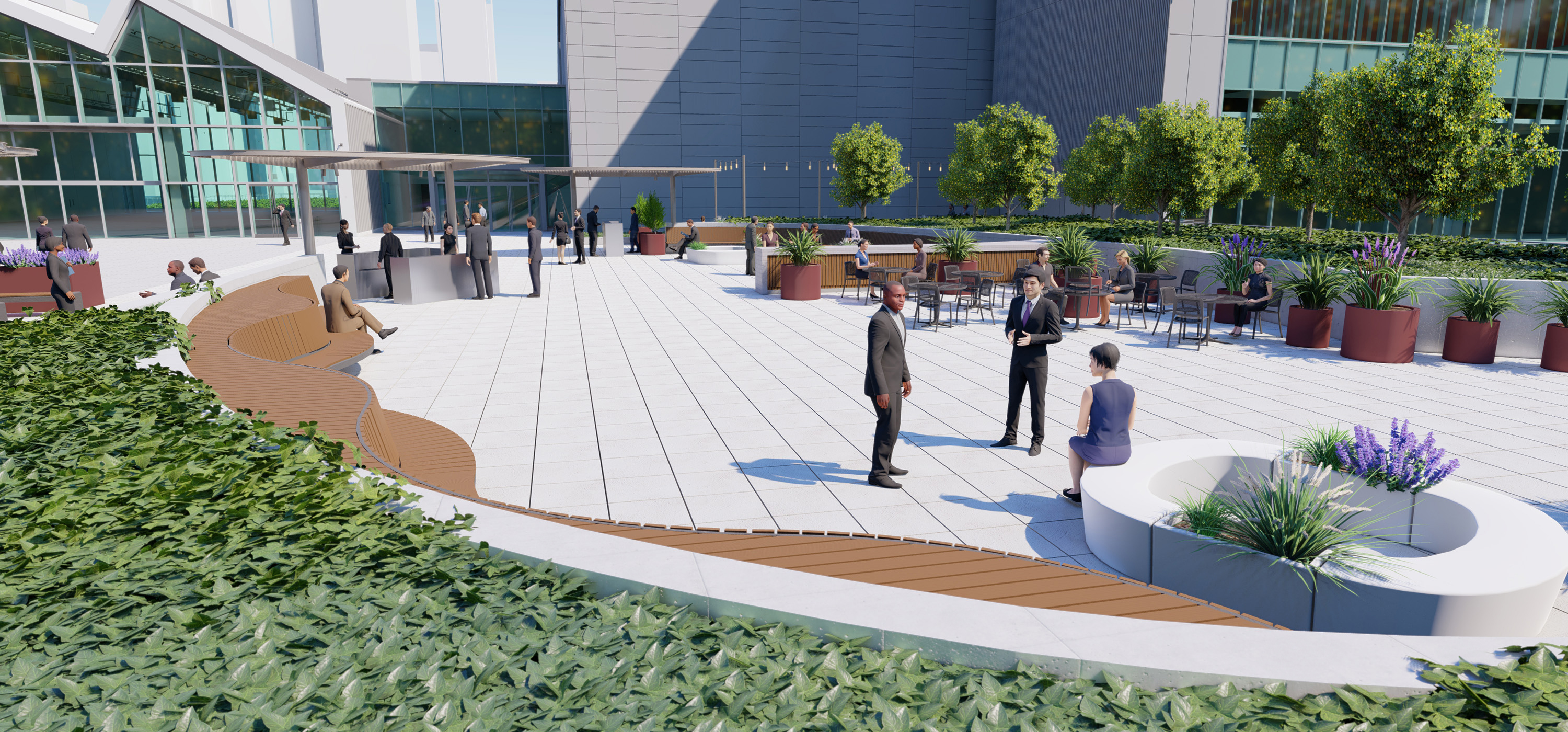 Jacob K. Javits Convention Center Roof Terrace by di Domenico ...