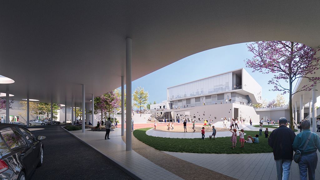 Guangzhou Panyu Square Substation by Ronald Lu & Partners - Architizer