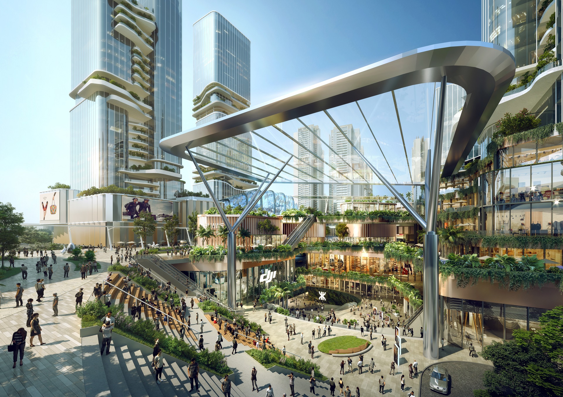 Pinghu Hub by Ronald Lu & Partners - Architizer