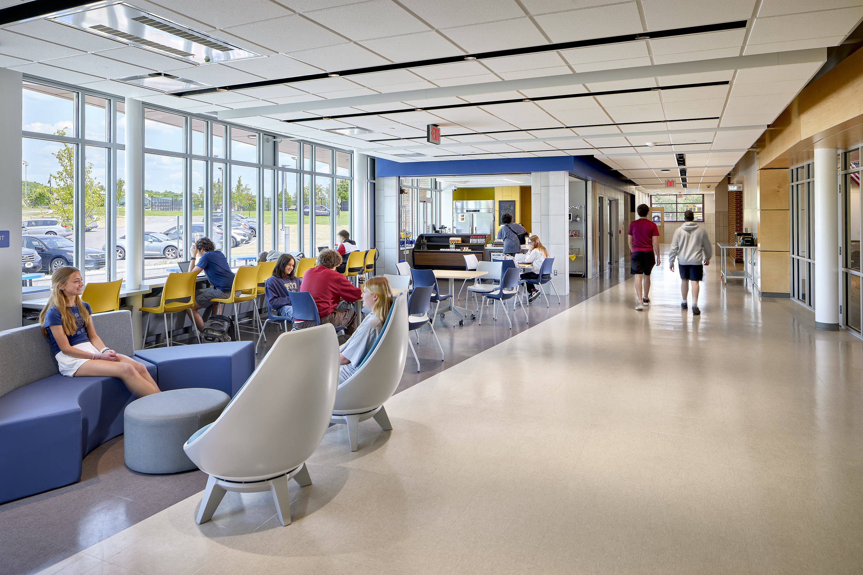 Hampton Township School District High School Media Center by DRAW ...