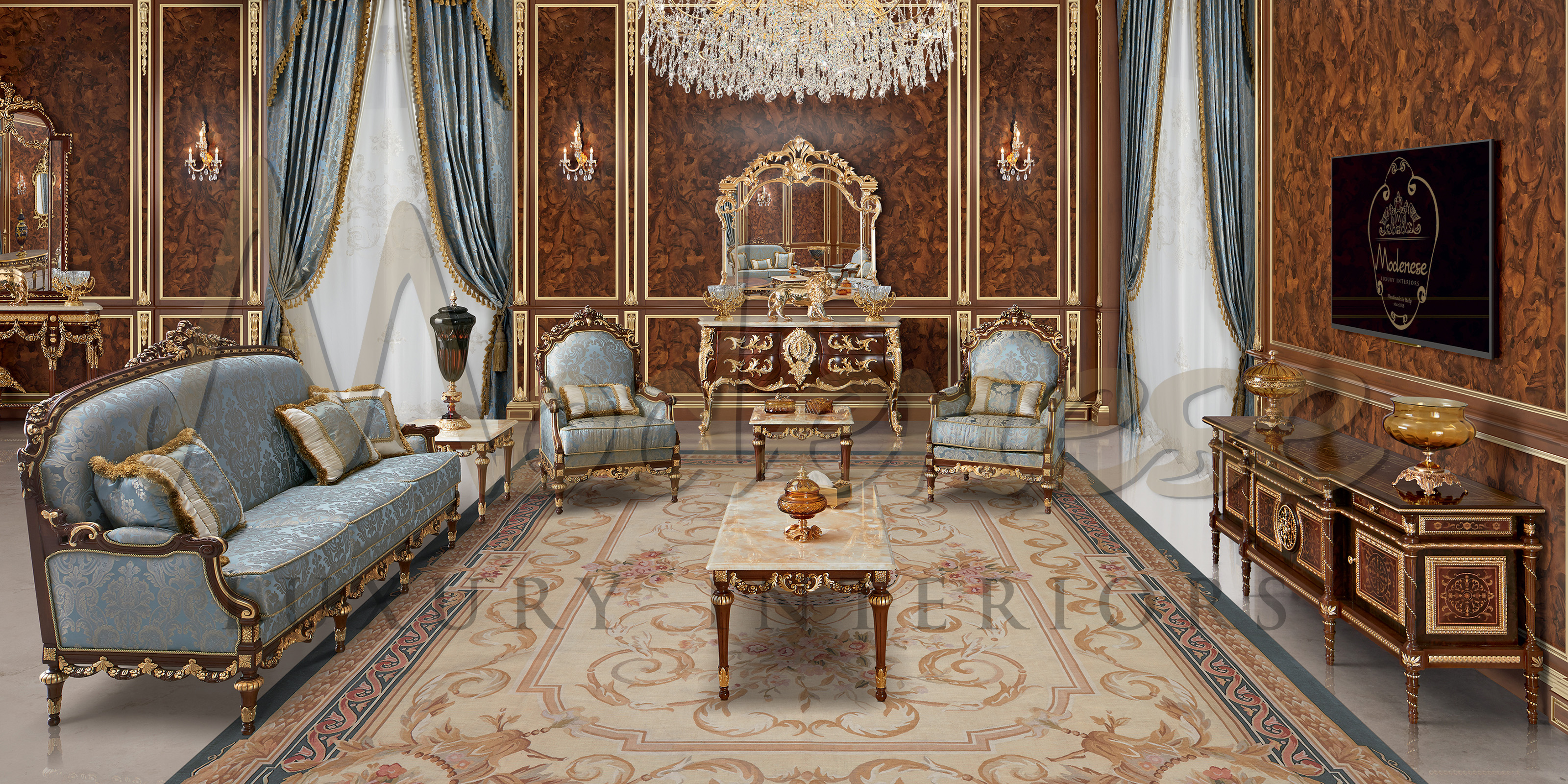 Italian Dining Room by Modenese by MODENESE Luxury Interiors - Architizer