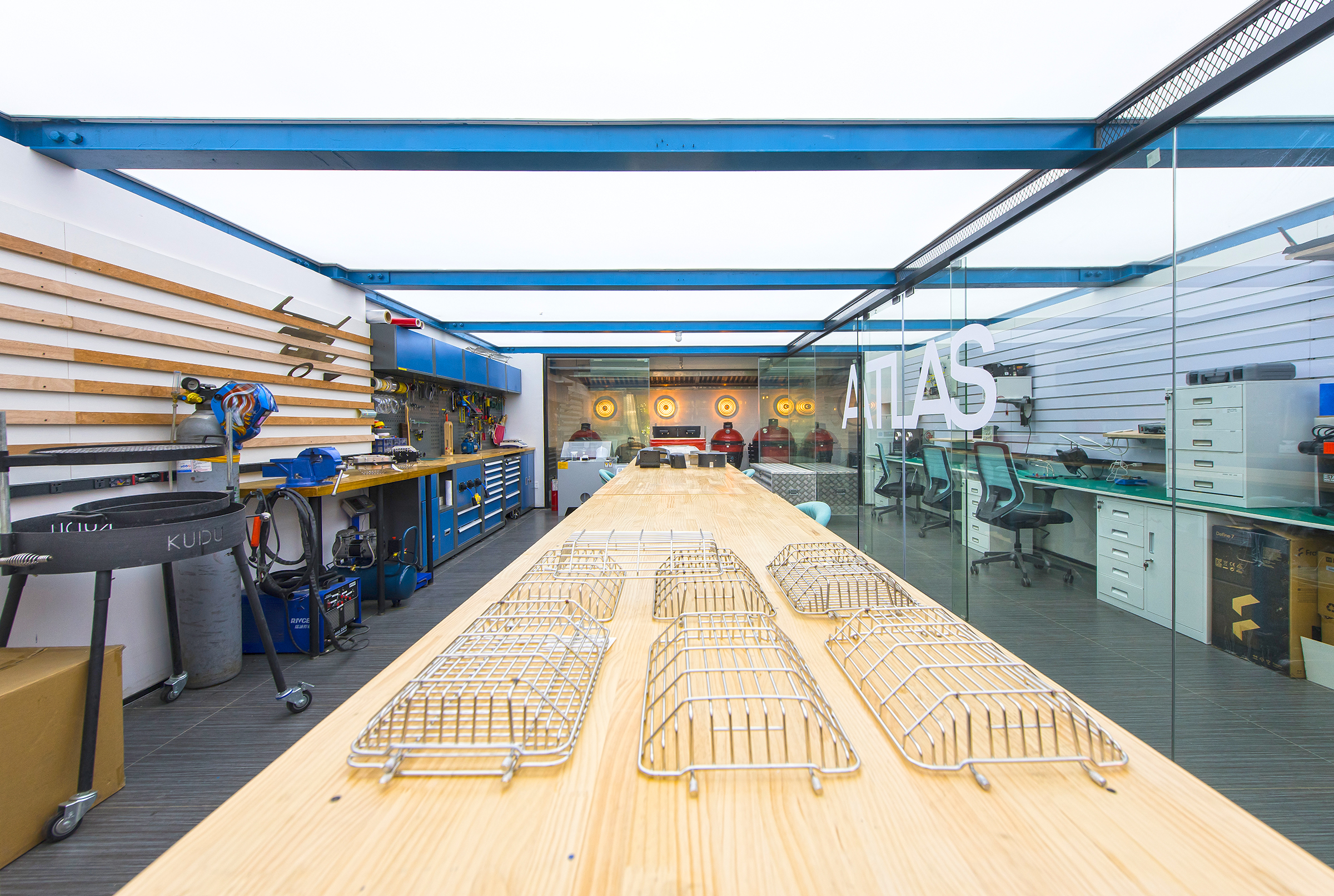 ATLAS Workshop & Office by Lapis Bureau - Architizer