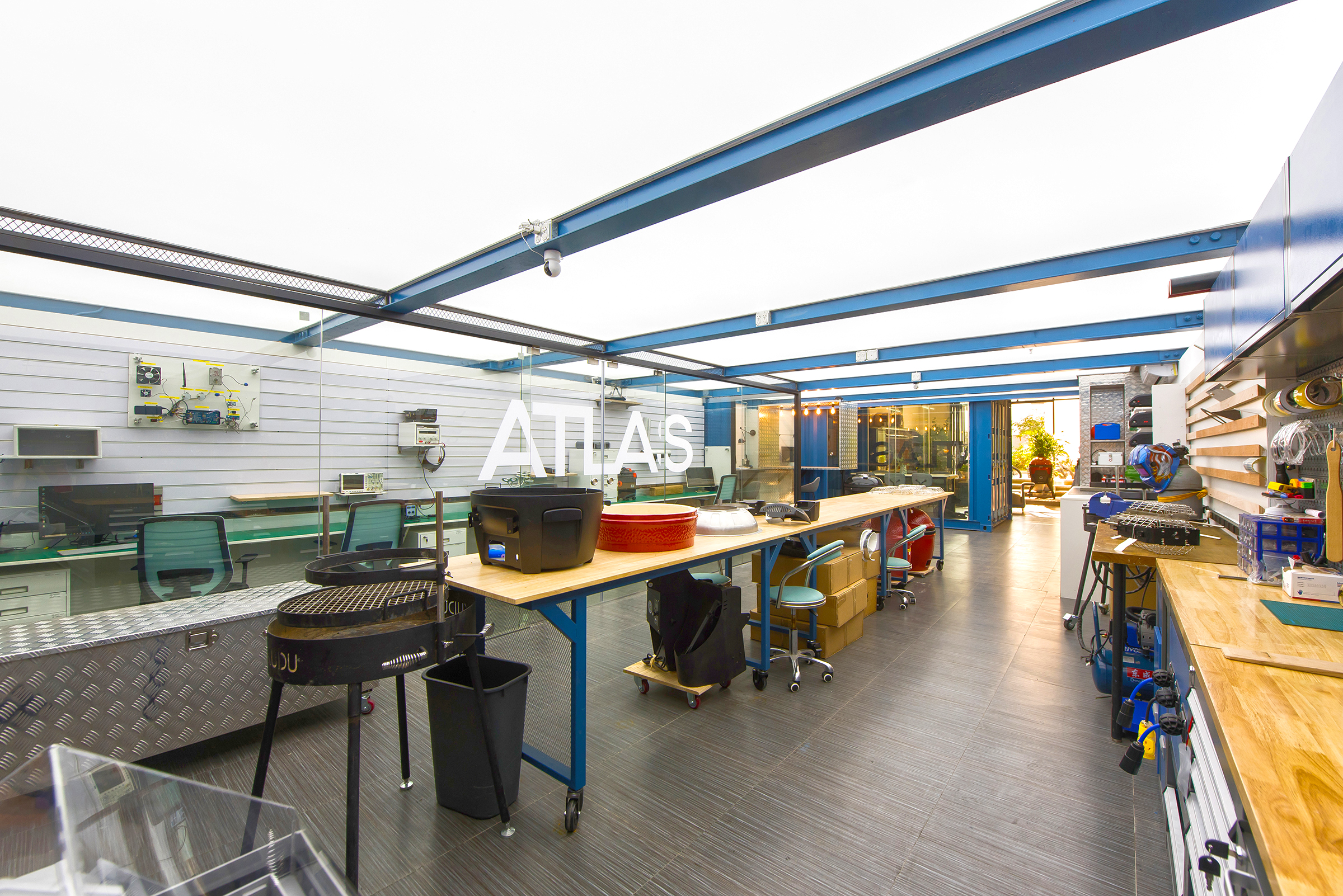 ATLAS Workshop & Office by Lapis Bureau - Architizer