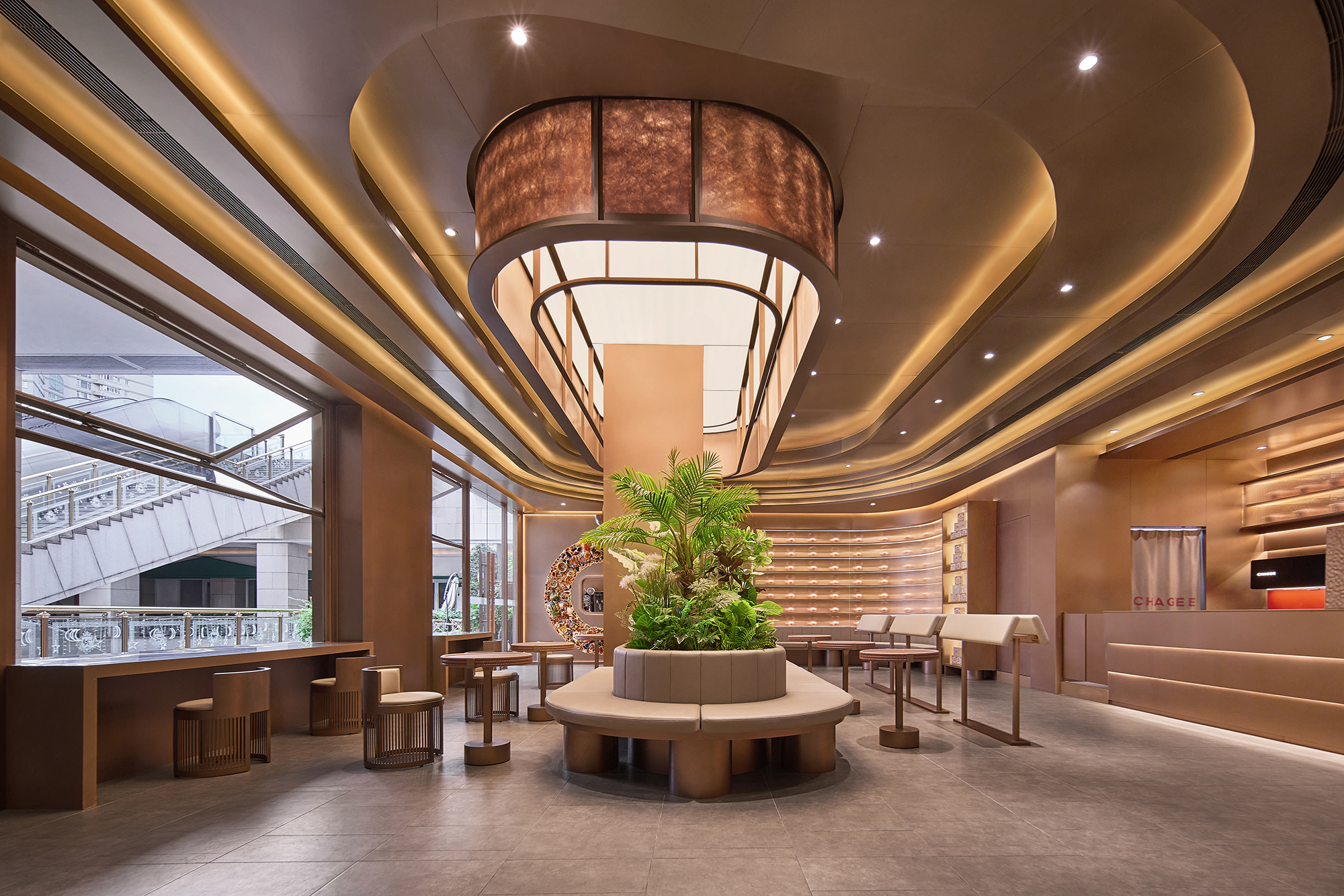 CHAGEE Flagship Store (Global Harbor, Shanghai) by STILL YOUNG - Architizer