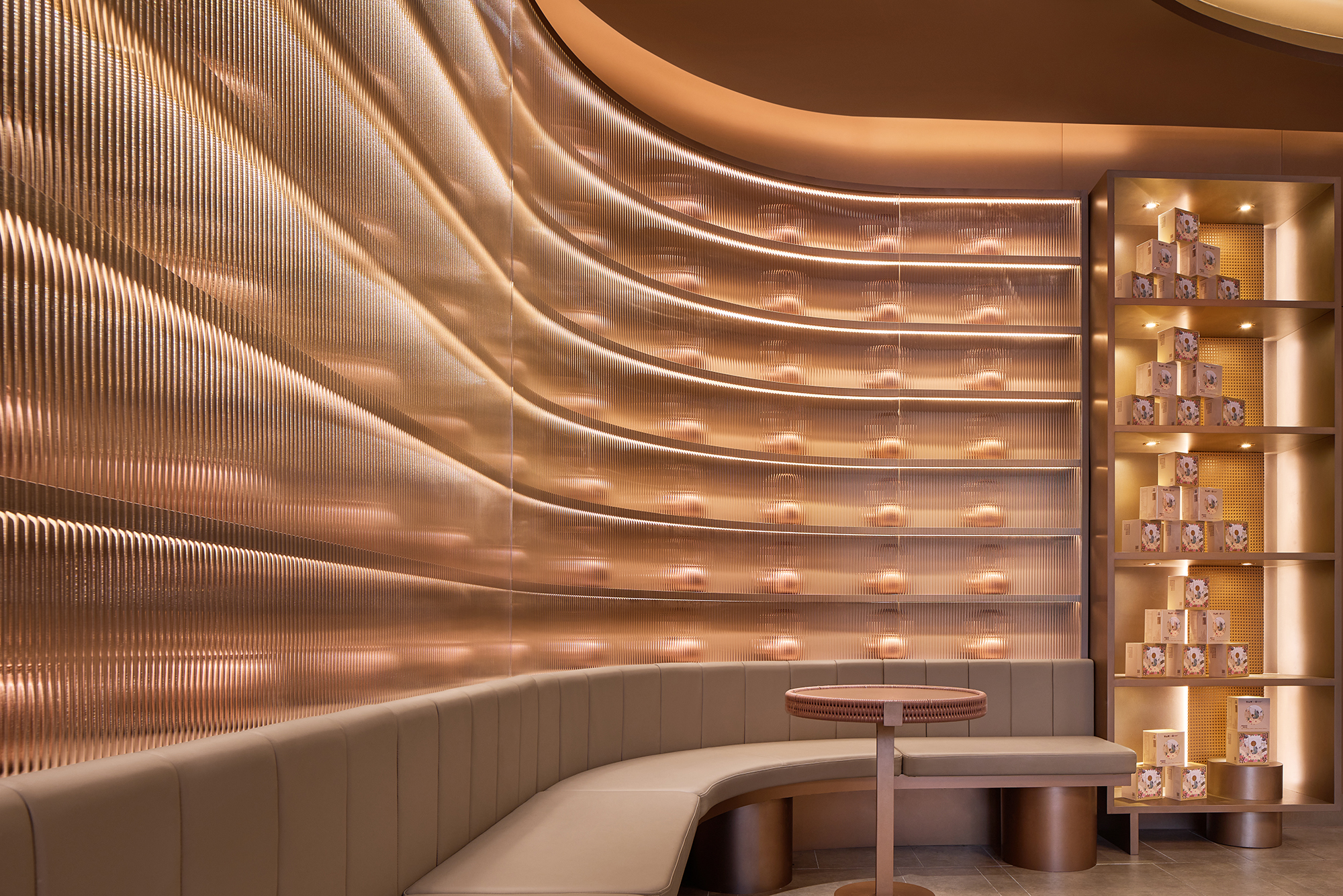 CHAGEE Flagship Store (Global Harbor, Shanghai) by STILL YOUNG - Architizer