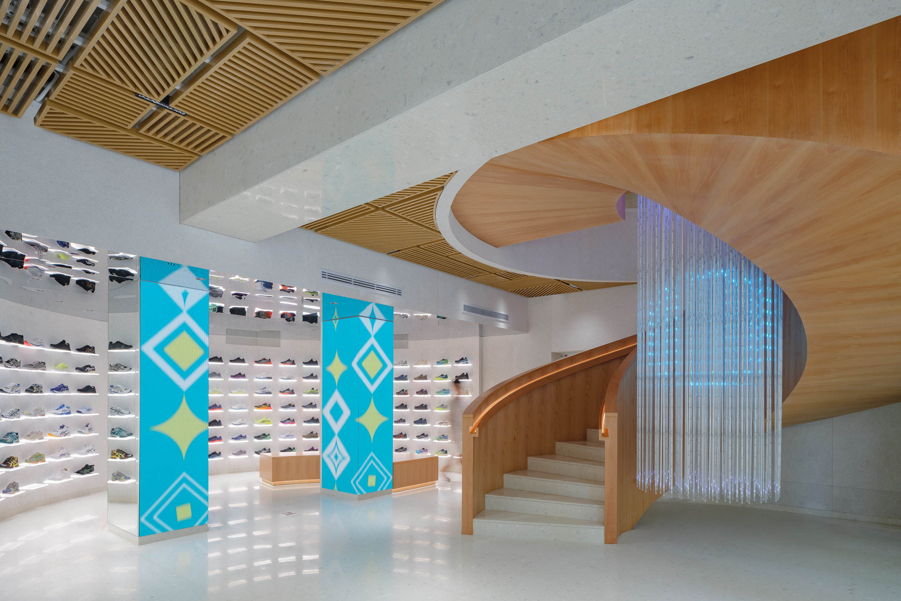 ASICS Shangxianfang flag store by Tsutsumi And Associates - Architizer