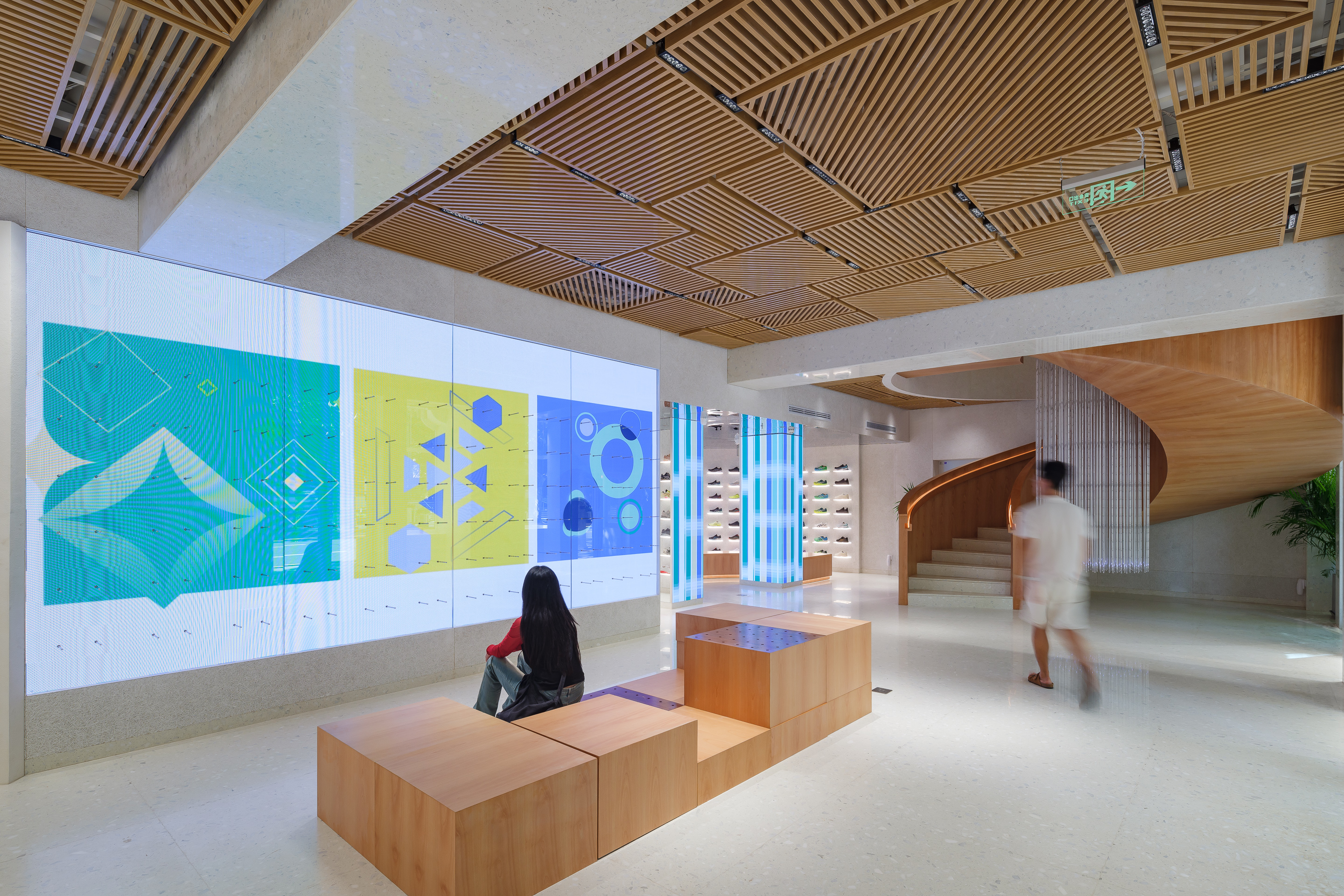 ASICS Shangxianfang flag store by Tsutsumi And Associates - Architizer