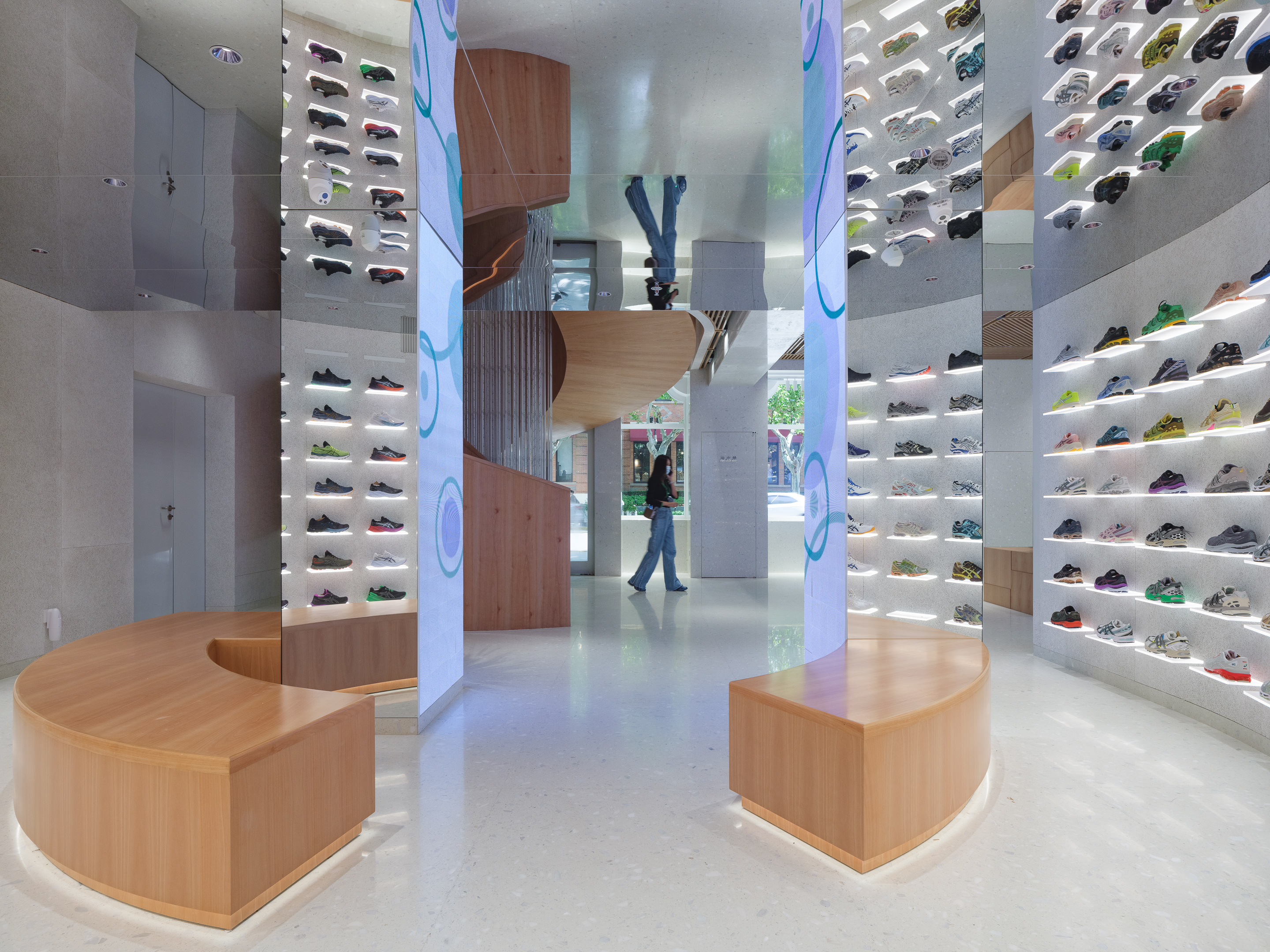 ASICS Shangxianfang flag store by Tsutsumi And Associates - Architizer