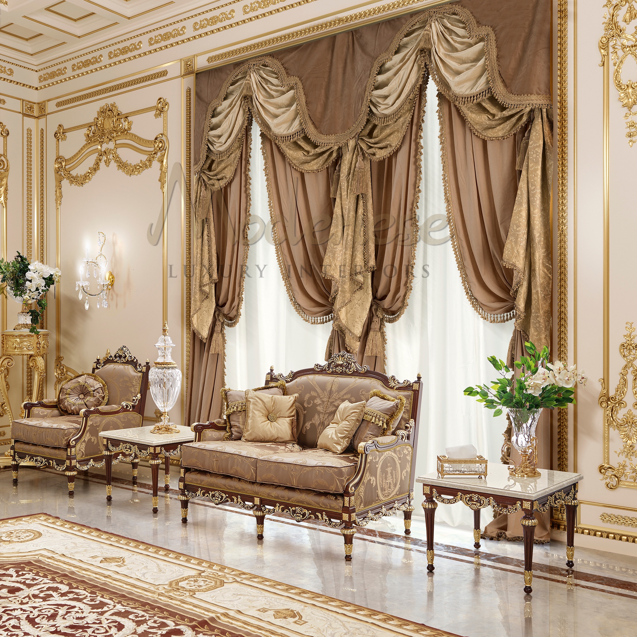 Classical Interior Design Elements by Modenese by MODENESE Luxury ...