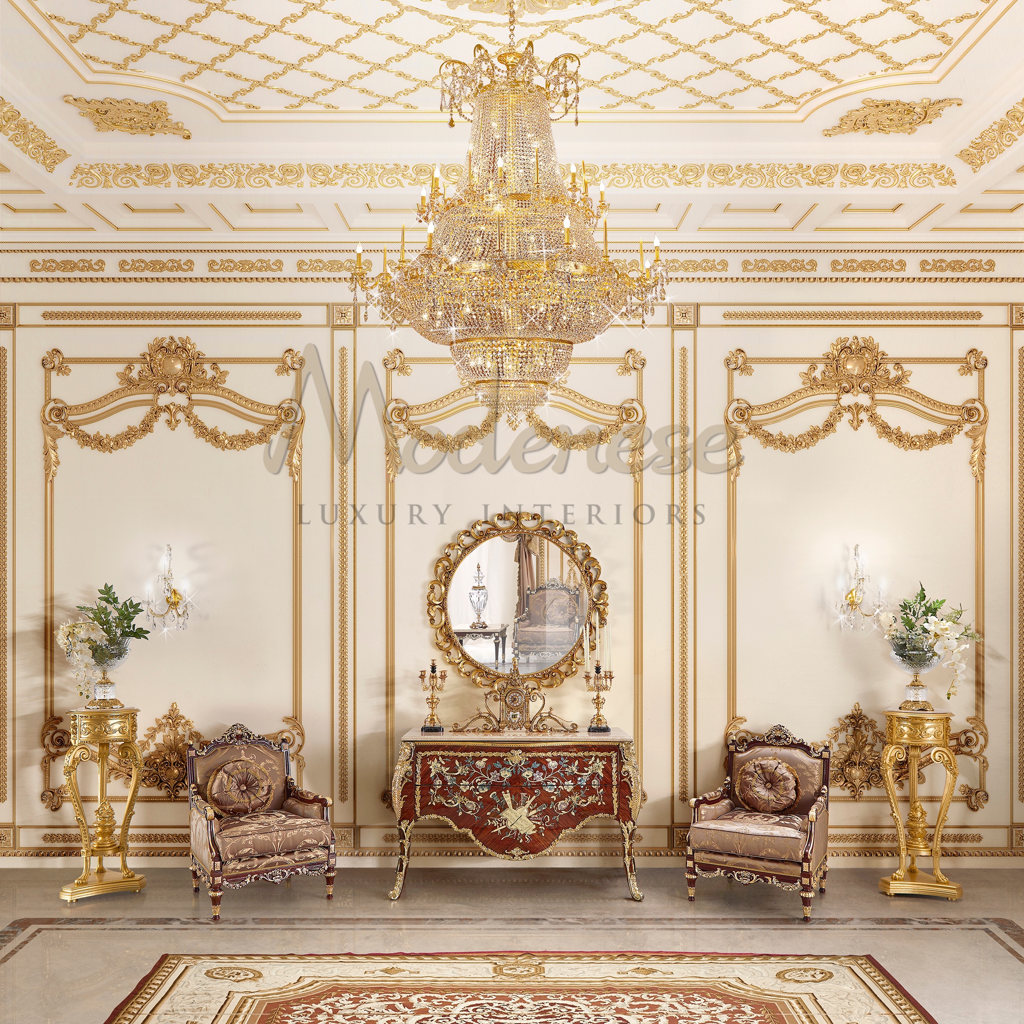 Classical Interior Design Elements by Modenese by MODENESE Luxury ...
