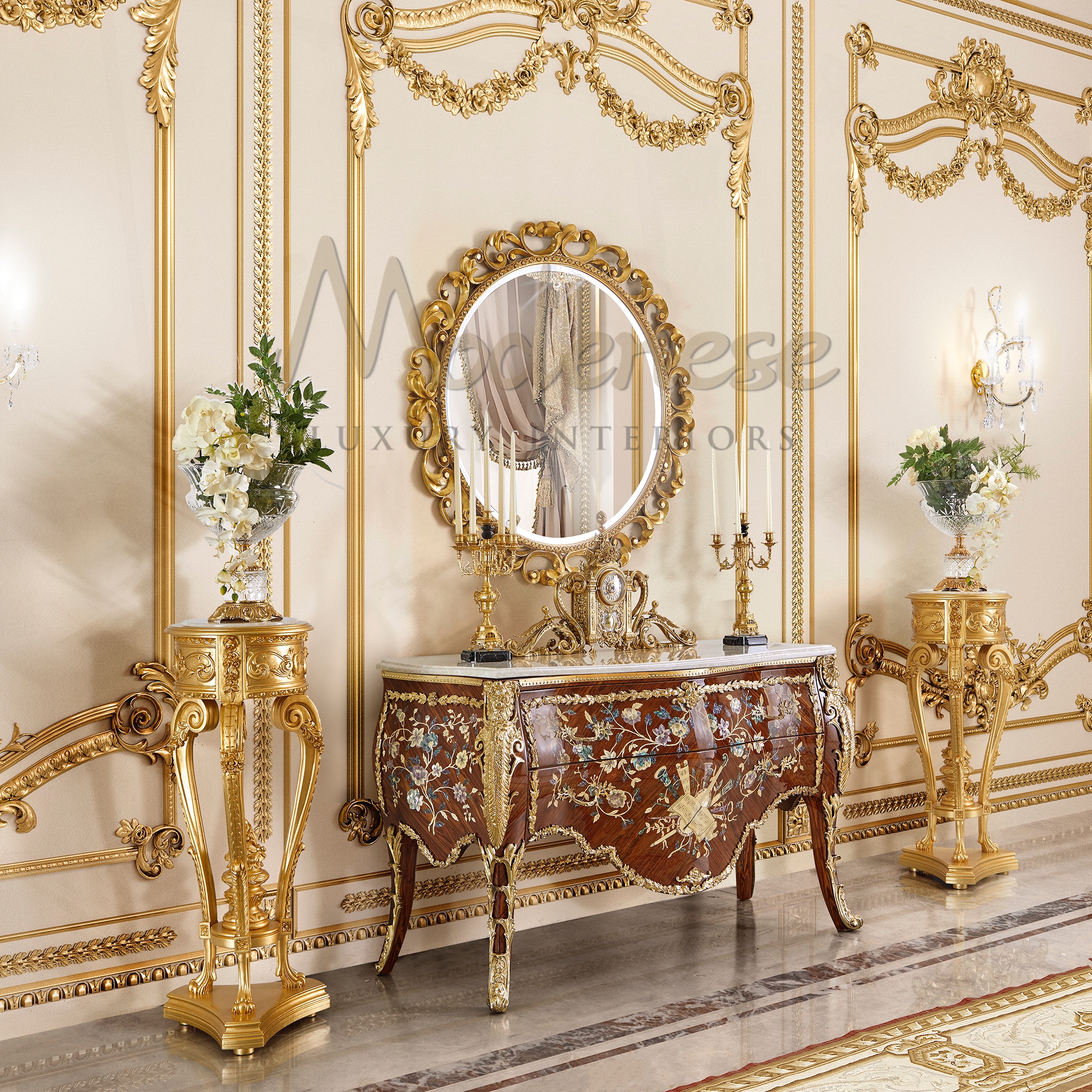 Classical Interior Design Elements by Modenese by MODENESE Luxury ...