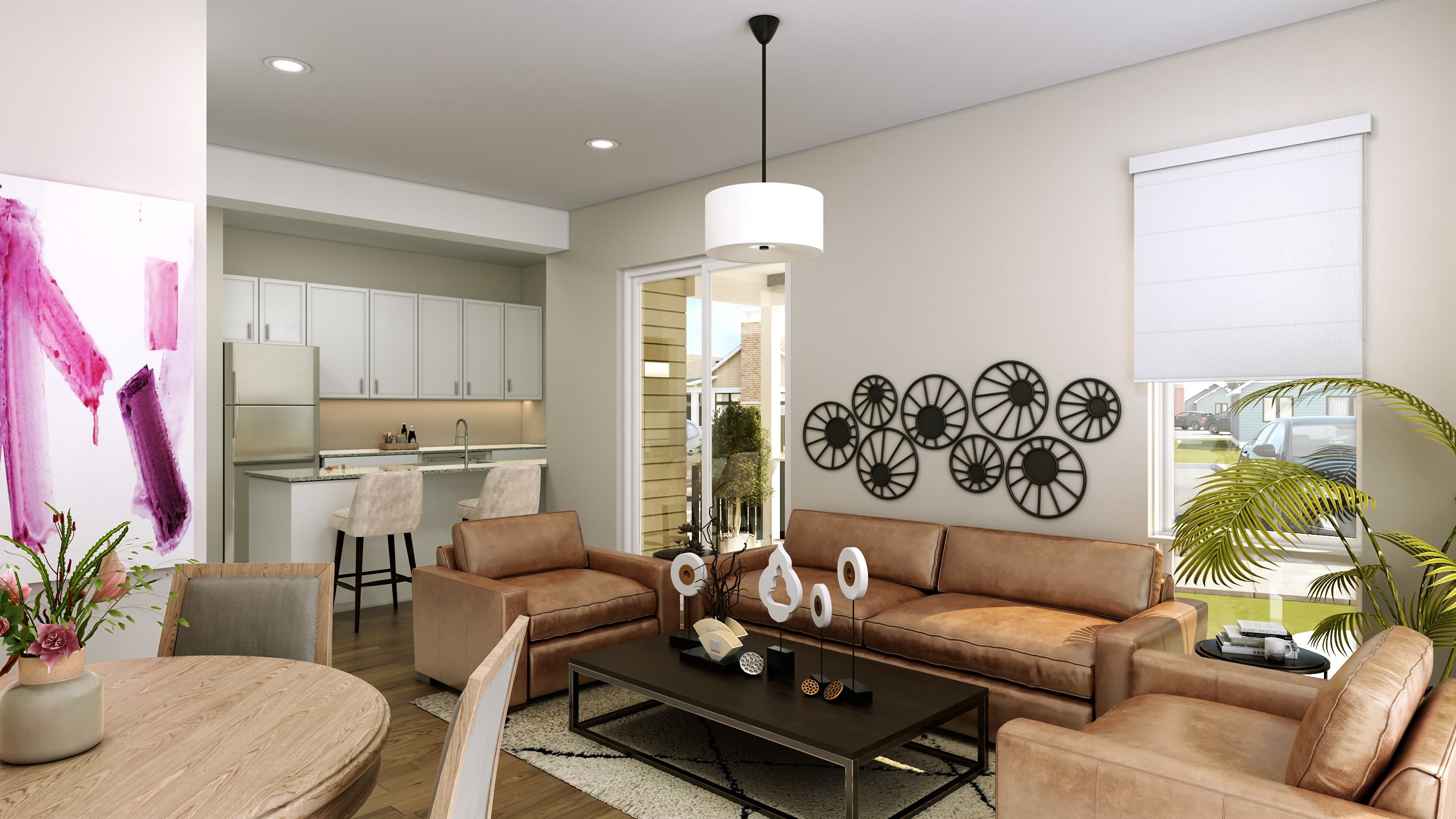 Modern Club House Interior Rendering Ideas by Yantram 3d interior ...