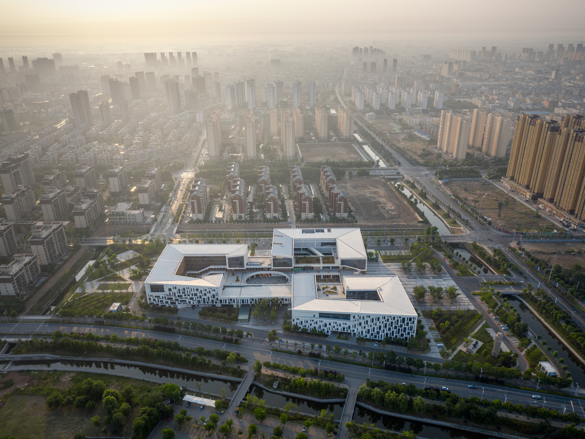 Anhui Taihe Culture Center by LYCS Architecture - Architizer