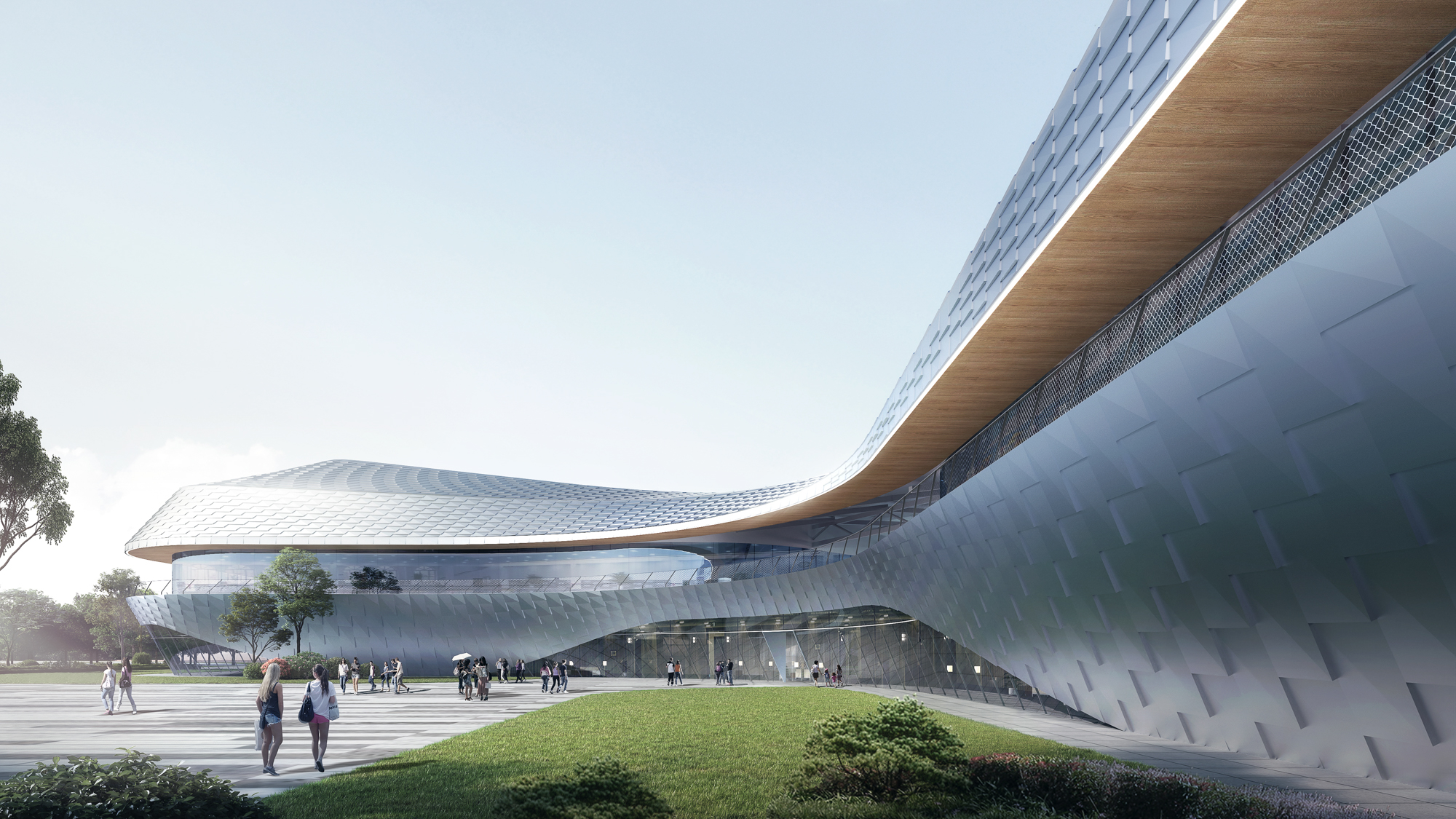 Jiangshan Sports Center by LYCS Architecture - Architizer