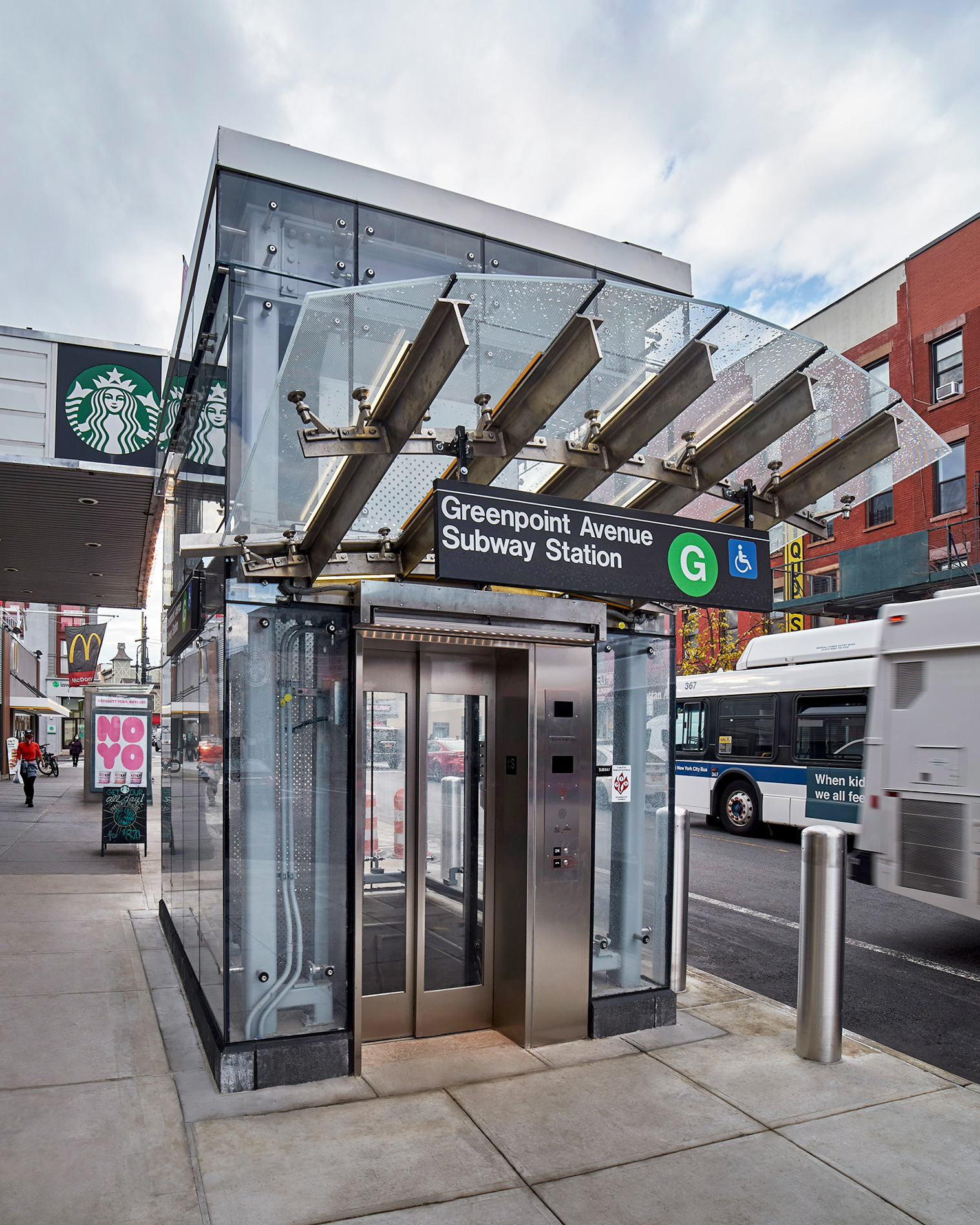 Greenpoint Avenue Station by di Domenico + Partners, LLP - Architizer
