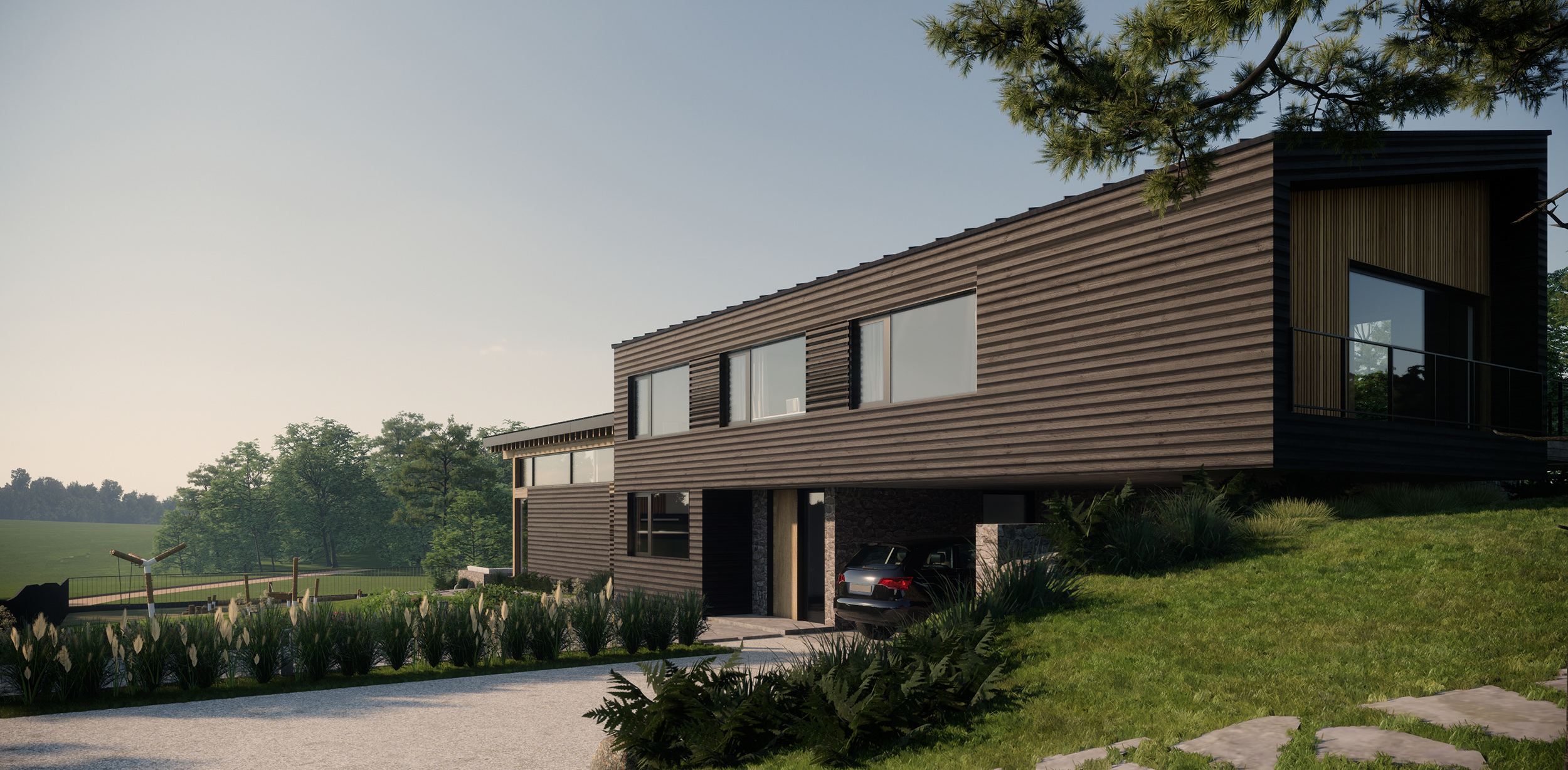 FIELD VIEW House by LEVEL80 architects - Architizer