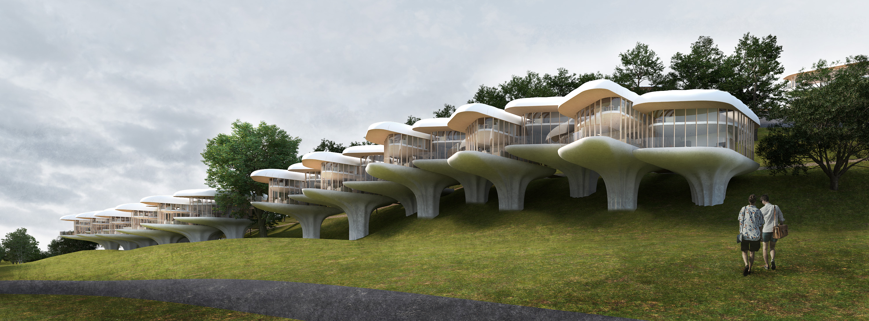 Above The Ground Among The Trees by KHORDA Architects - Architizer