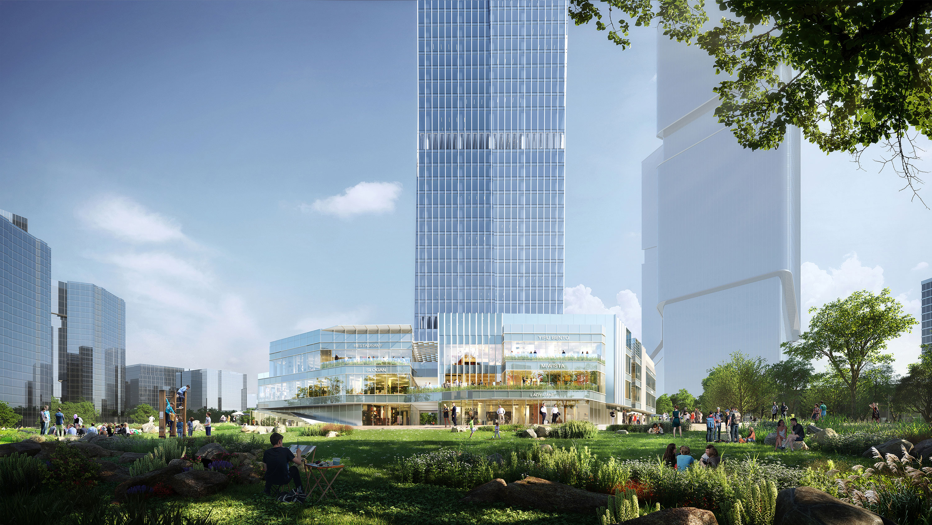 Aedas-designed super high-rise commercial tower in Chengdu CBD by Aedas ...