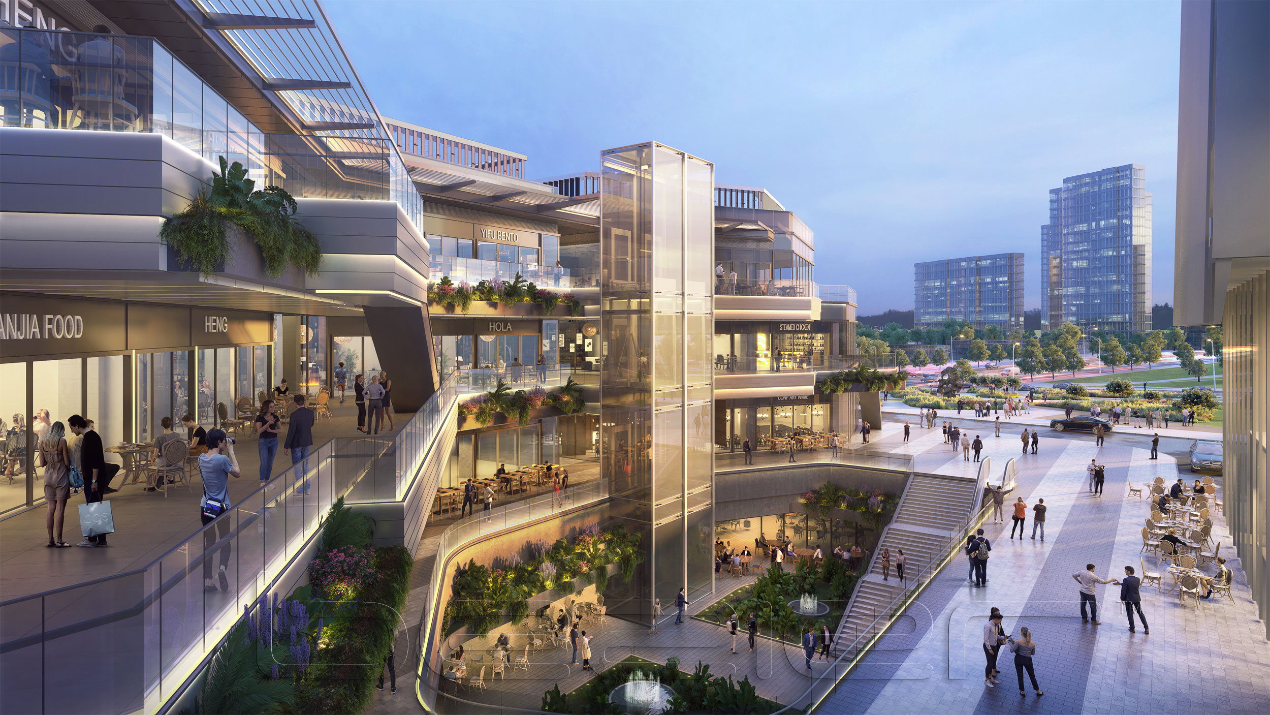 Aedas-designed super high-rise commercial tower in Chengdu CBD by Aedas ...