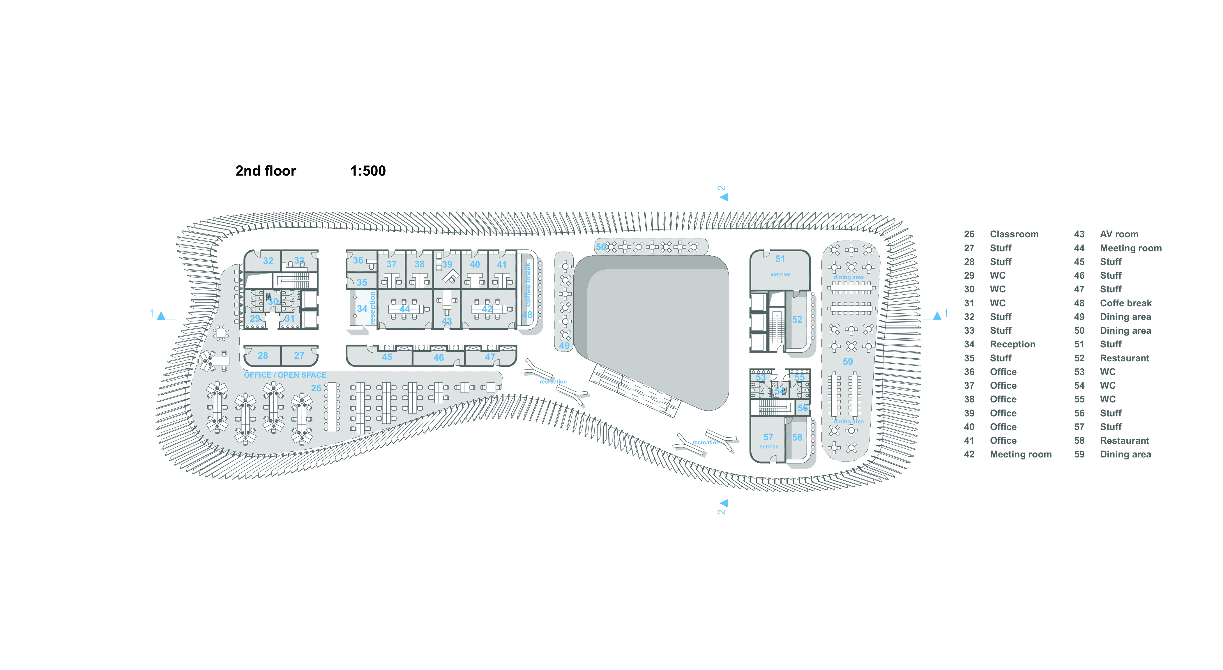 City Mirror / North Design Union Headquarters by KHORDA Architects ...