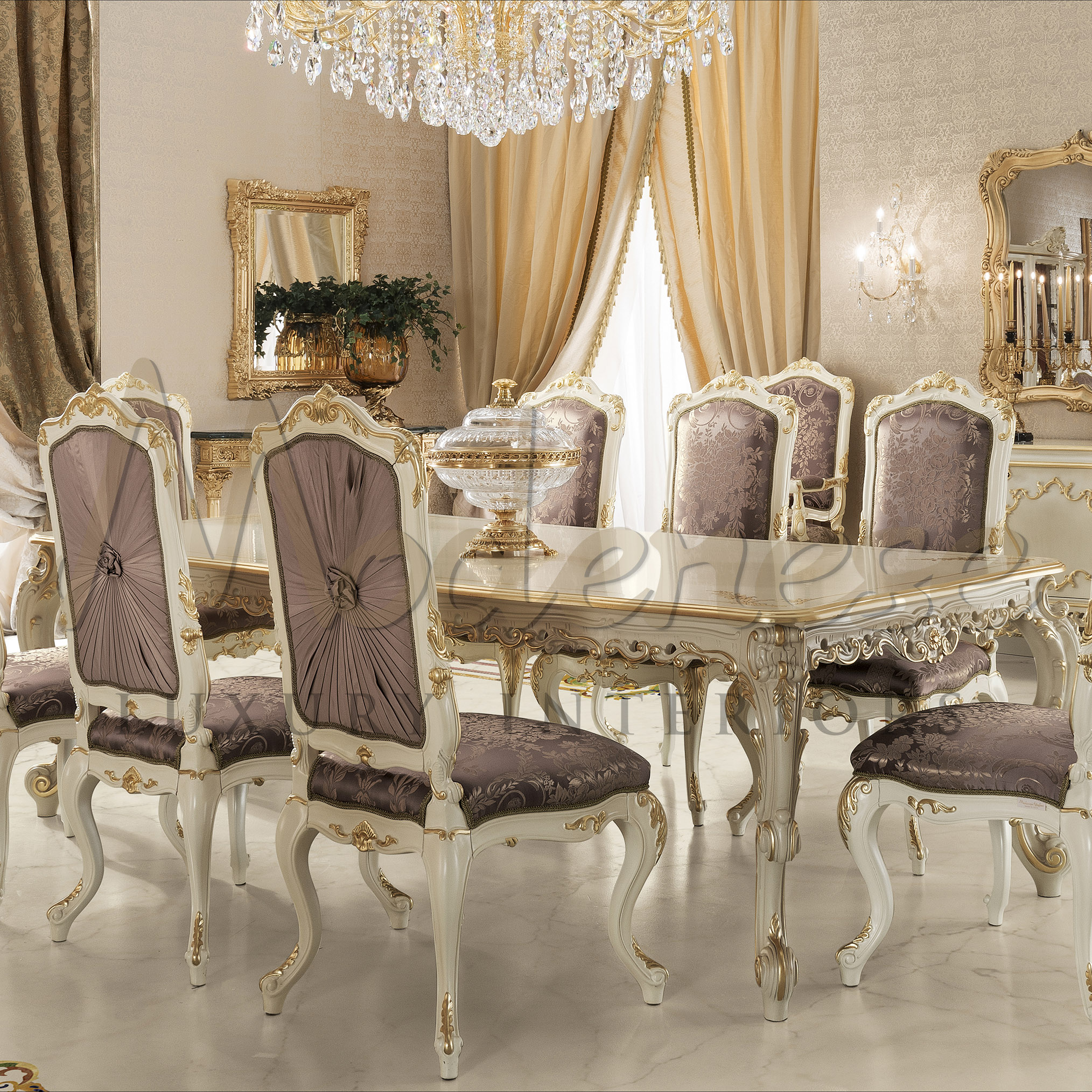 The Classical Dining Room Design by Modenese Luxury Interiors by ...
