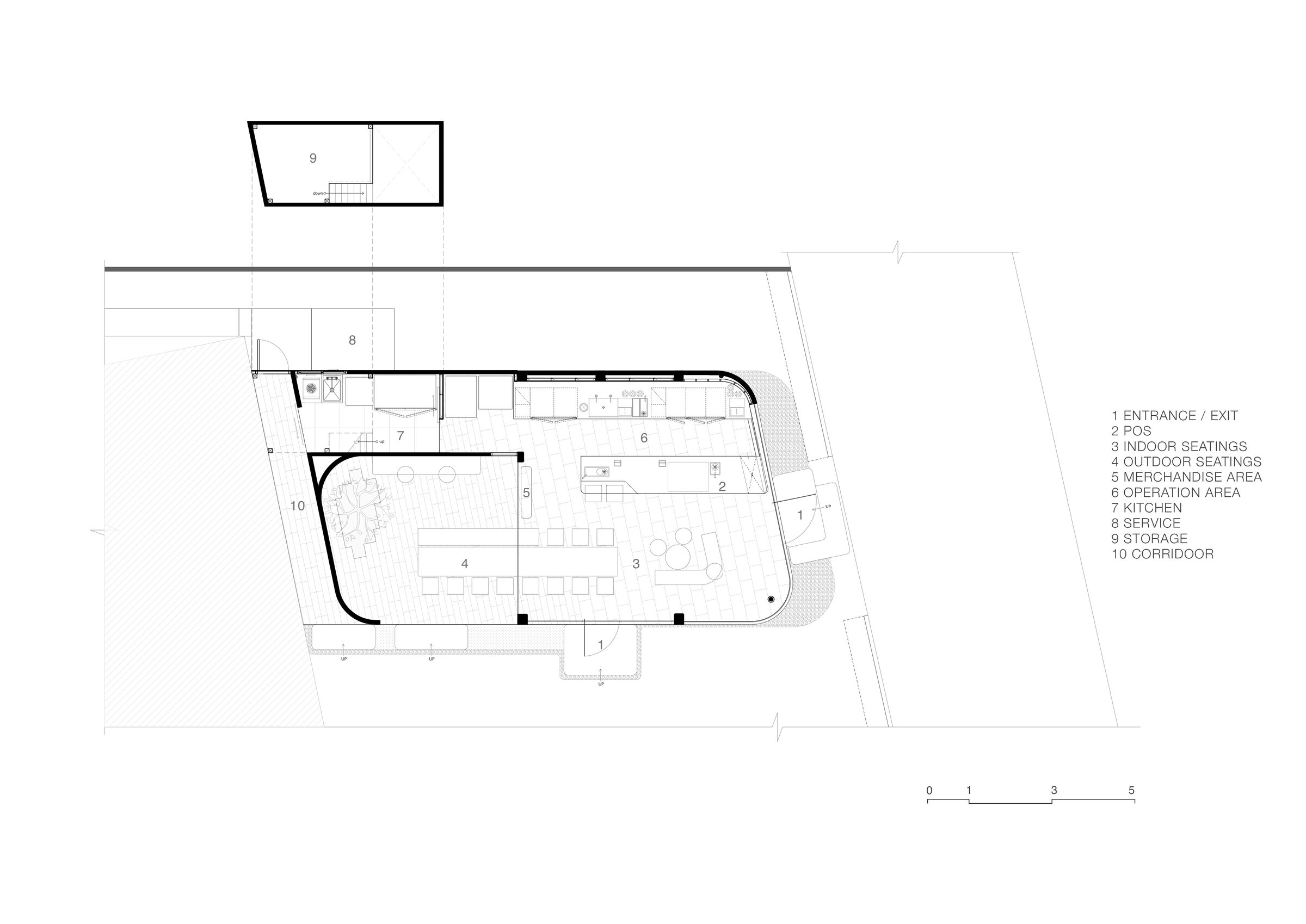 Idea 3759816: Double Slash Coffee Space by Spacy Architecture in ...