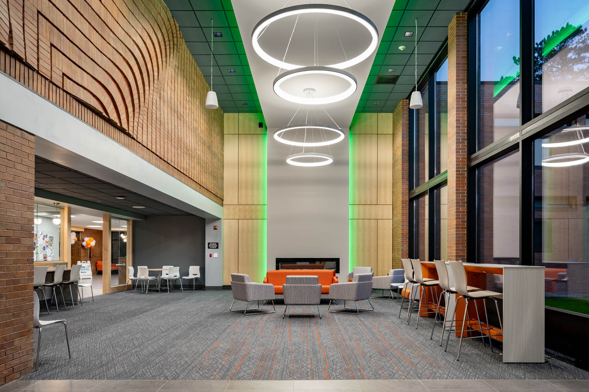 R.I.T. Grace Watson Hall Student Lounge by R3D Media - Architizer