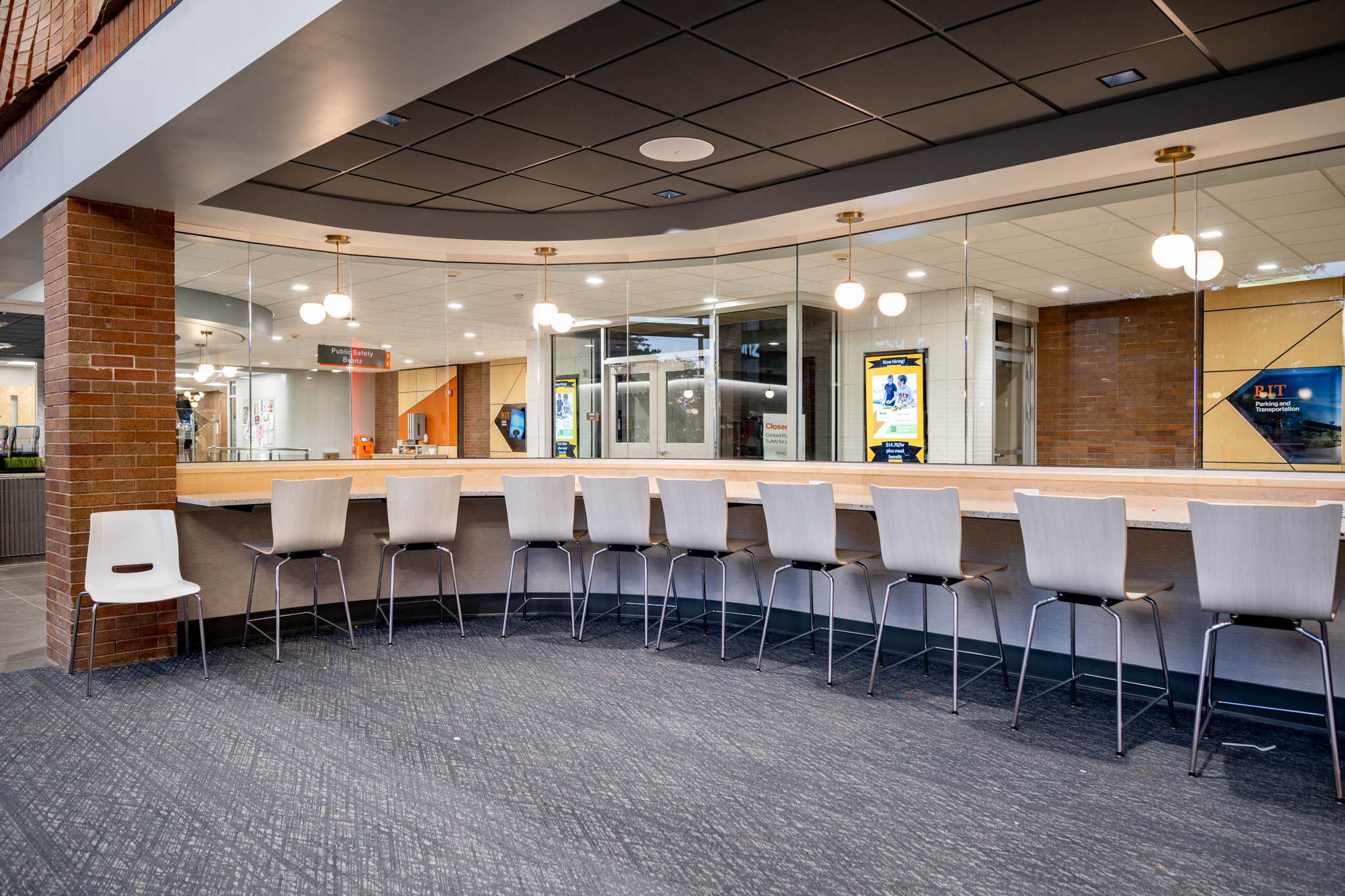 R.I.T. Grace Watson Hall Student Lounge by R3D Media - Architizer