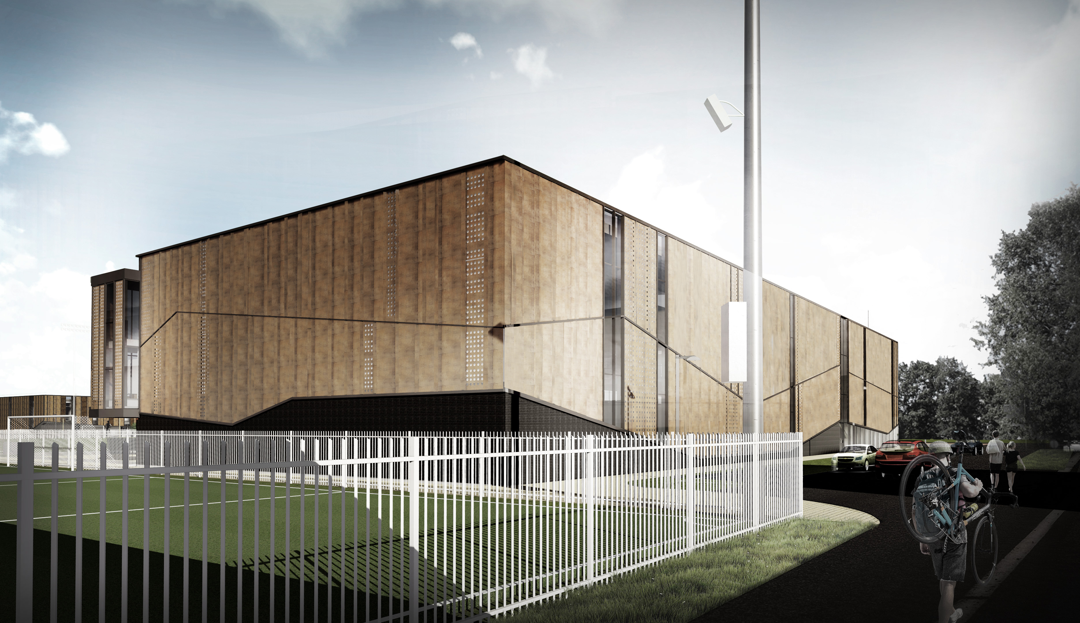 Sports Building, Klaipėda by UAB APLAN - Architizer