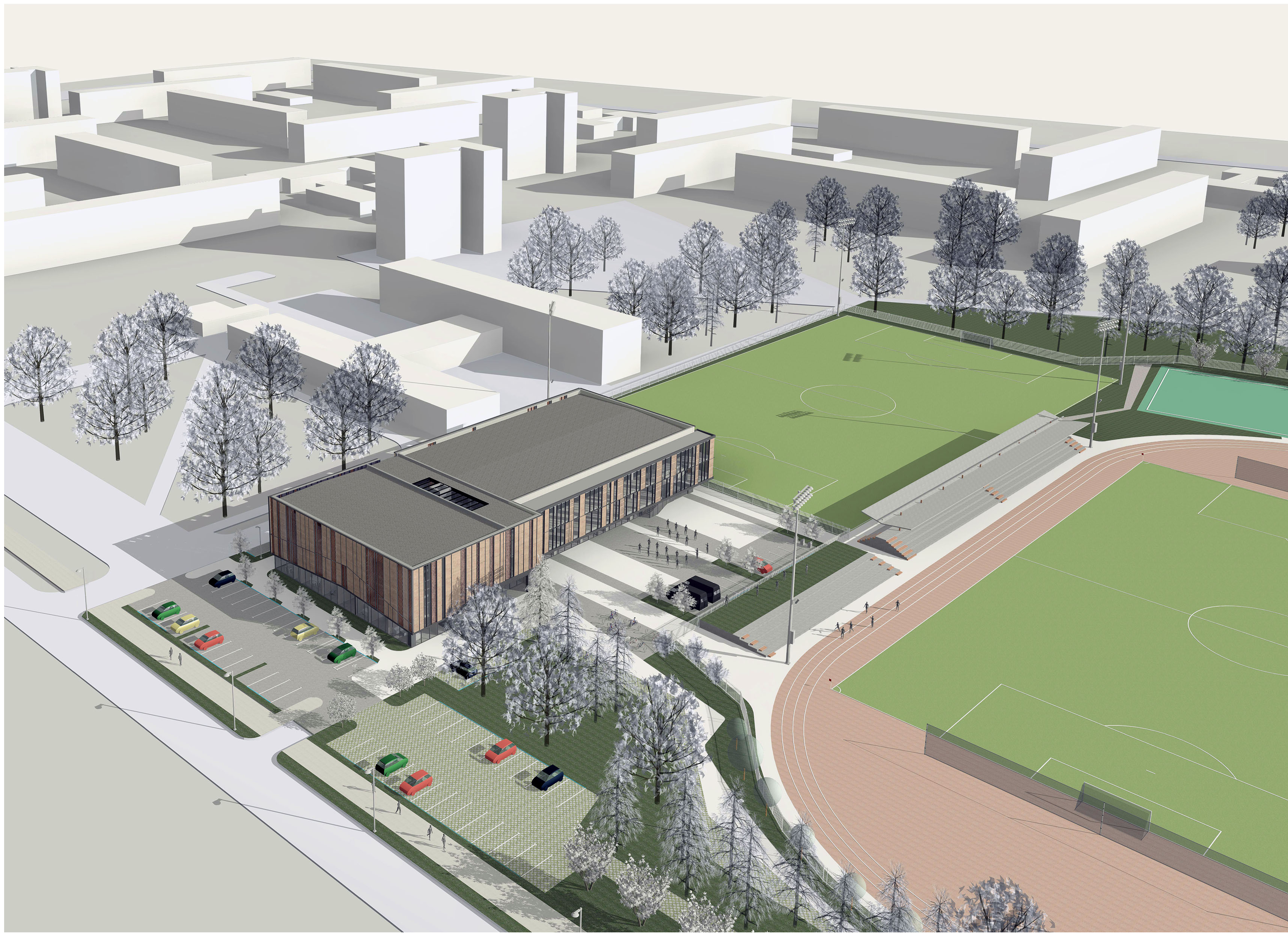 Sports Building, Klaipėda by UAB APLAN - Architizer