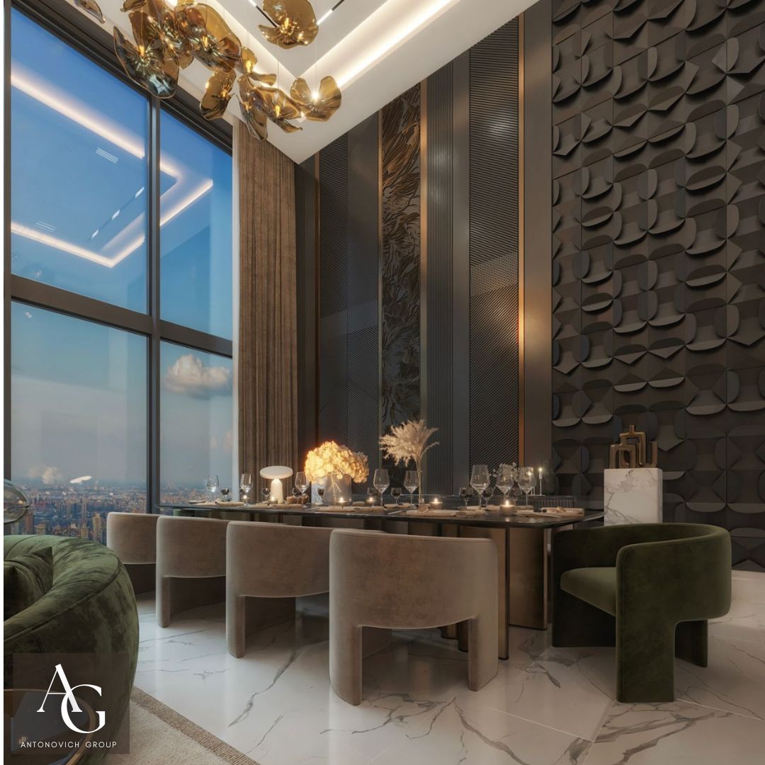 Luxurious Interior Design Execution for Modern Penthouse by LUXURY ...