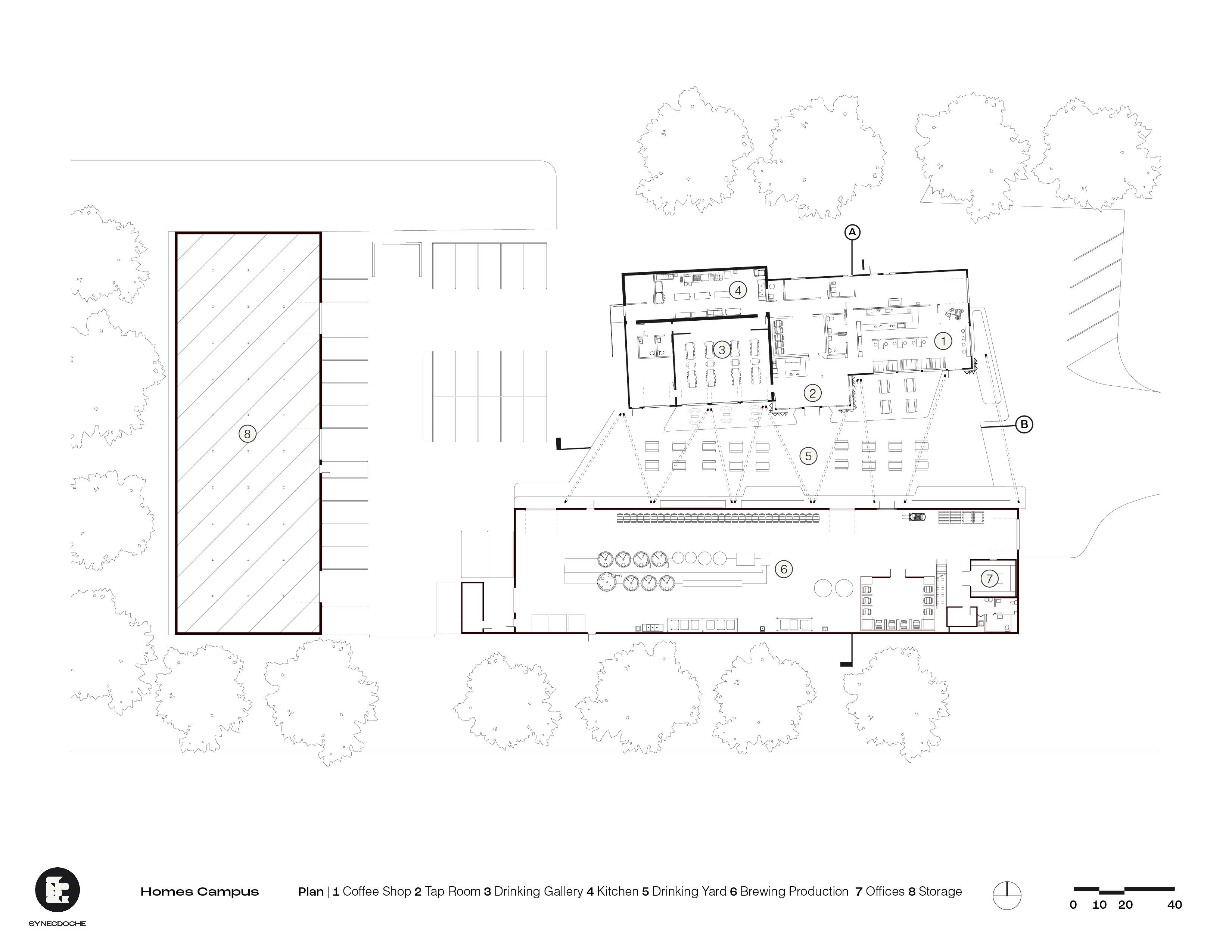 Homes Campus + Dozer Coffee by SYNECDOCHE - Architizer