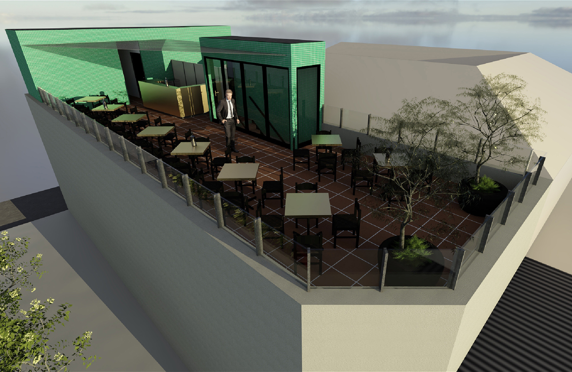 Rooftop Bar by SG2 architects + interiors - Architizer