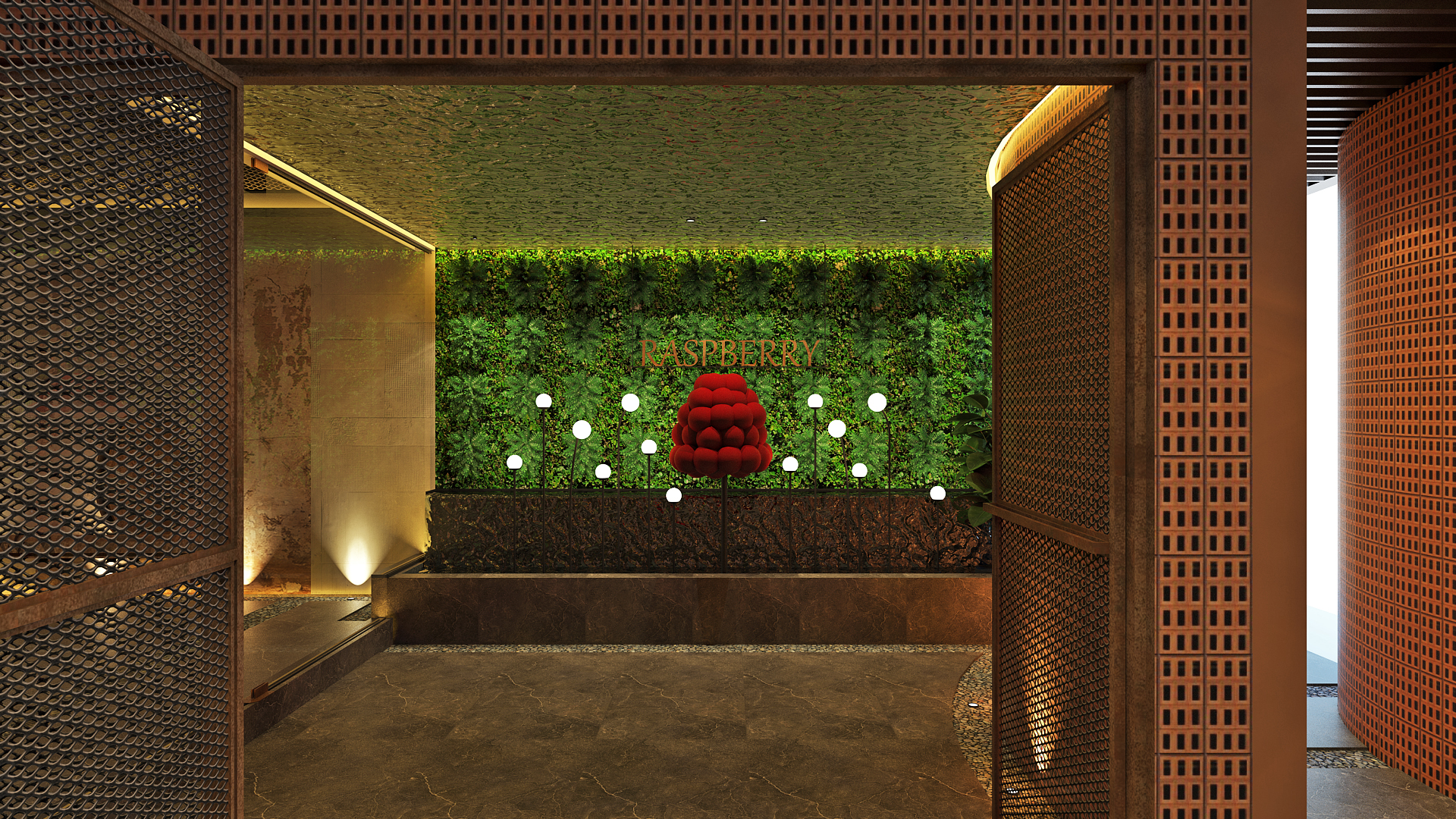 Raspberry-Fine Dining Restaurant by Zero Inch Interiors Ltd. - Architizer