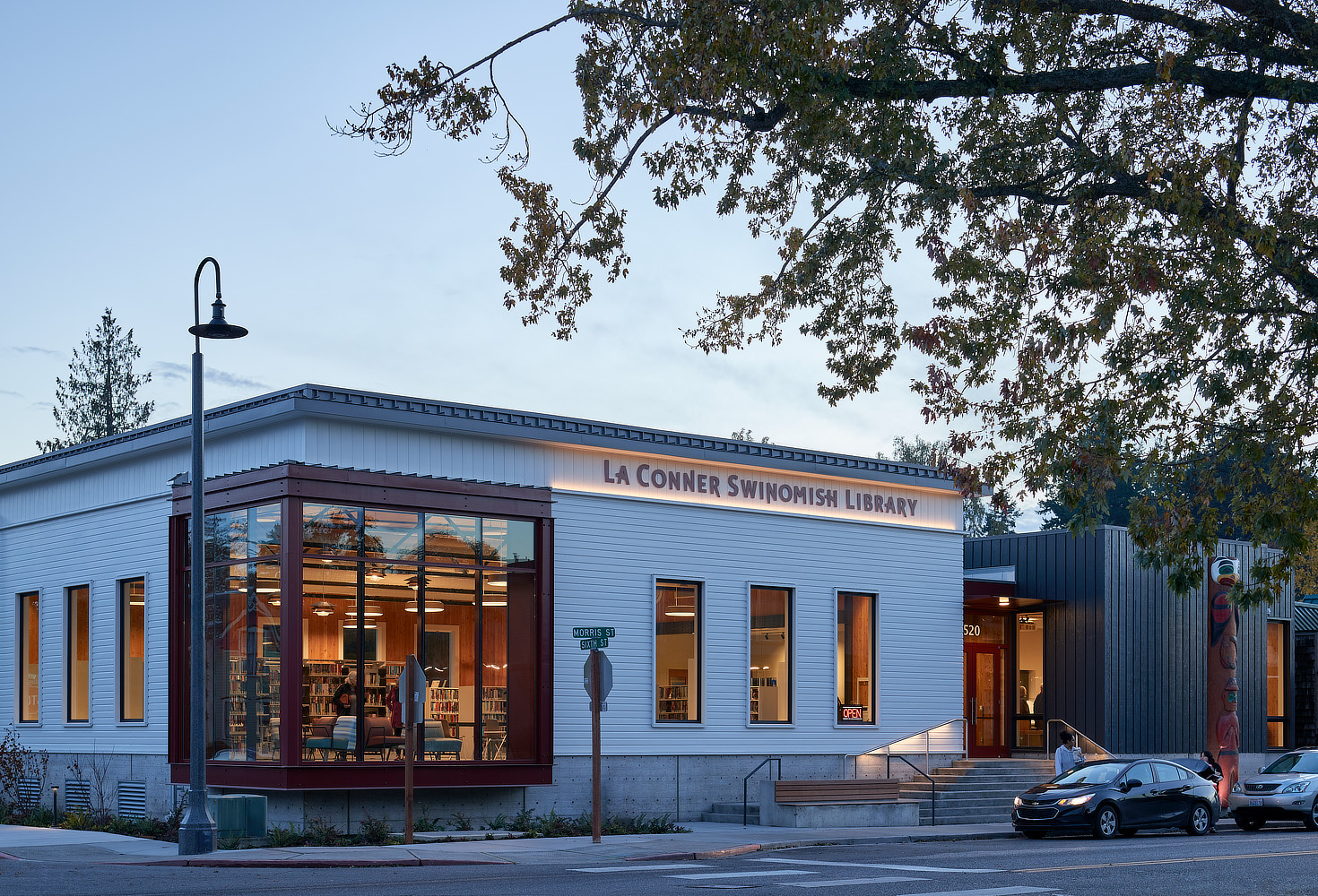 La Conner Swinomish Library by BuildingWork - Architizer