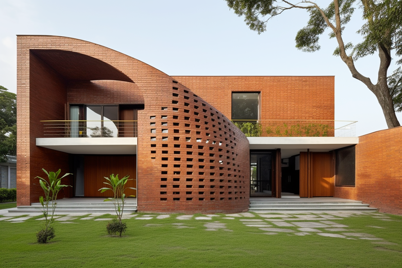 Brick House project by VHLArchitects by Vo Huu Linh Architects - Architizer