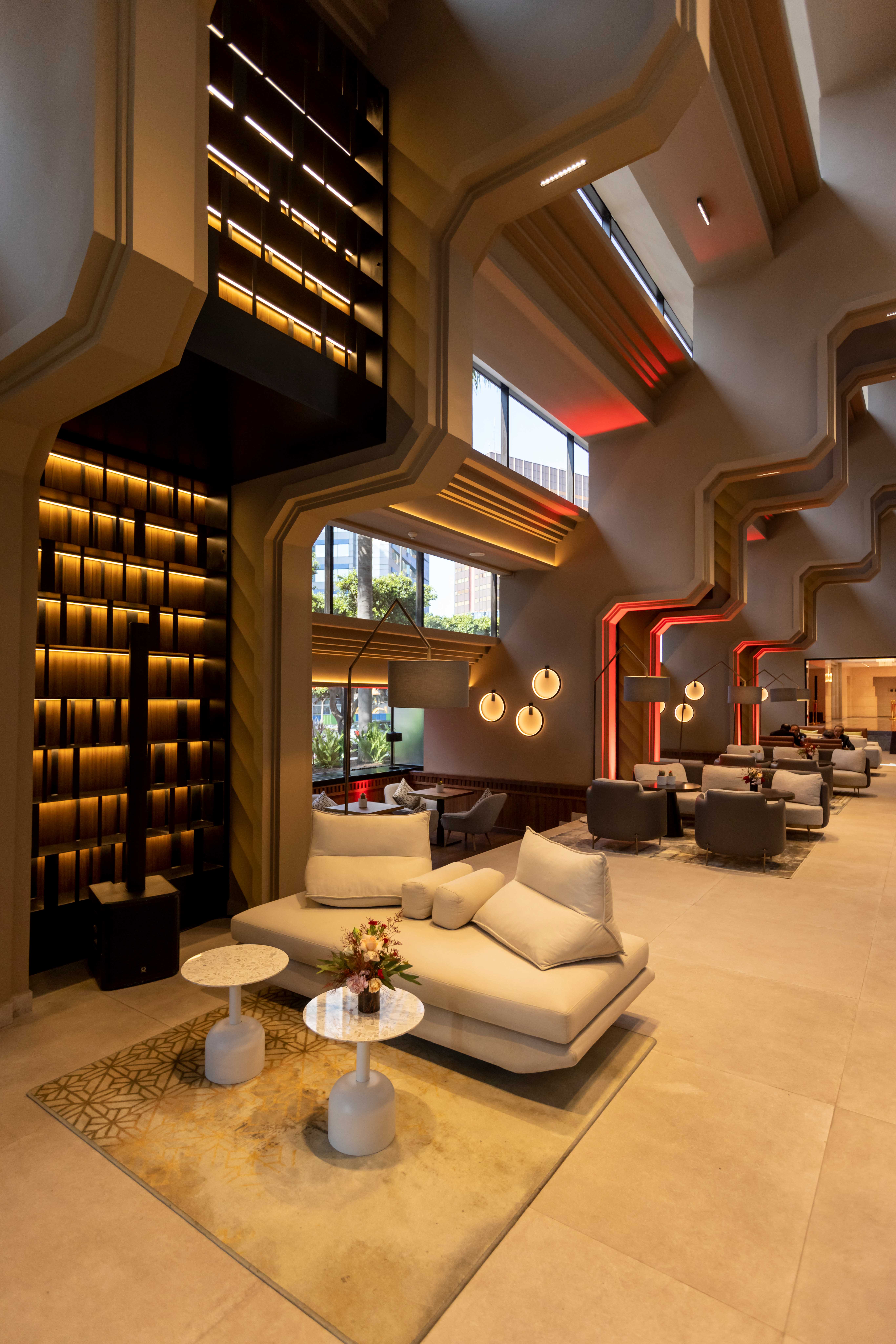 Casablanca Marriott Hotel Lobby by Atelier Pod - Architizer
