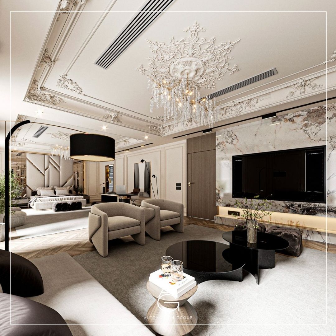 Spacious and Functional Master Bedroom Interior Design by LUXURY ...