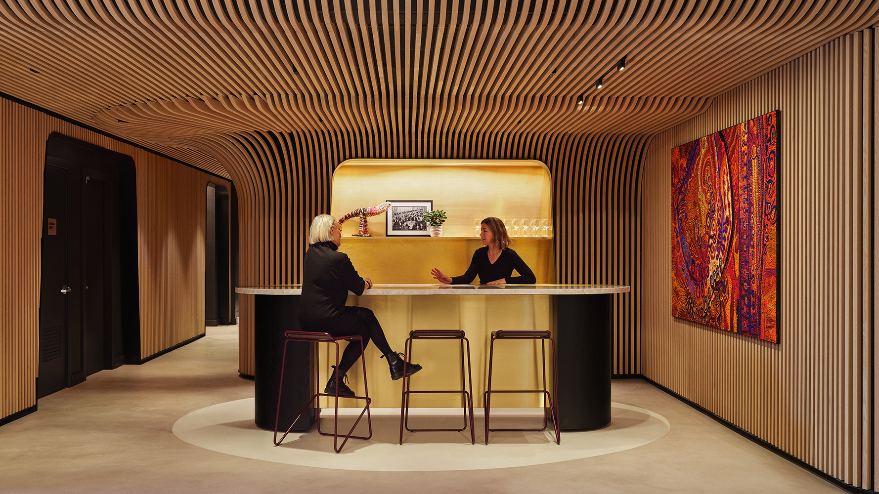 American Australian Association Murdoch Center by Woods Bagot - Architizer