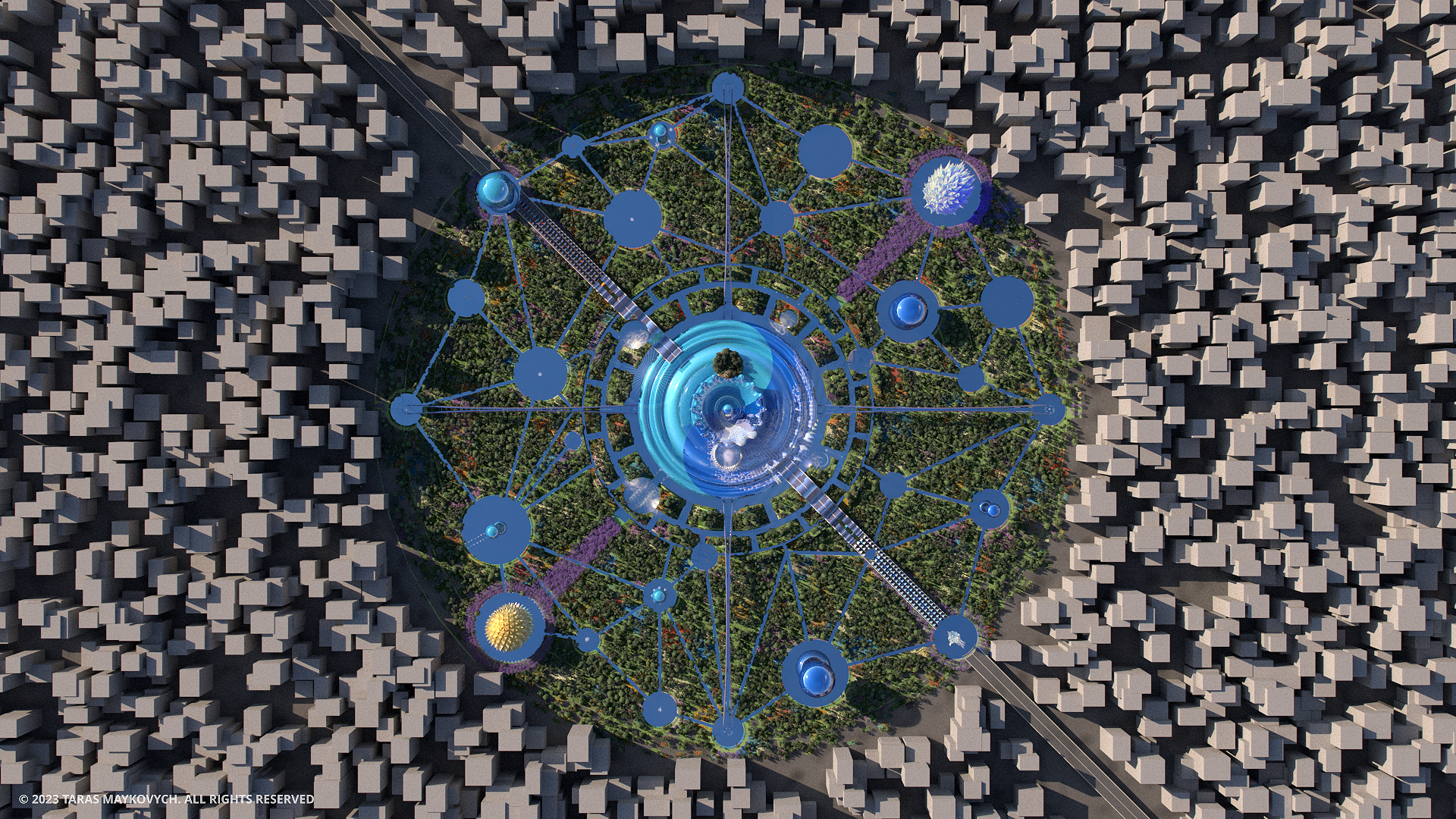 Water Splash Building by Taras3D - Architizer