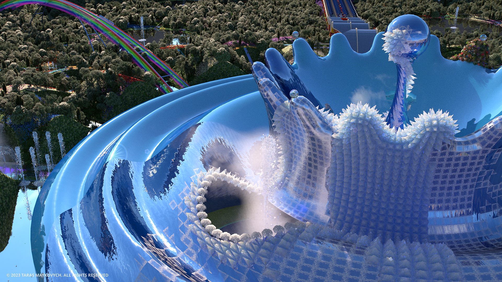 Water Splash Building by Taras3D - Architizer