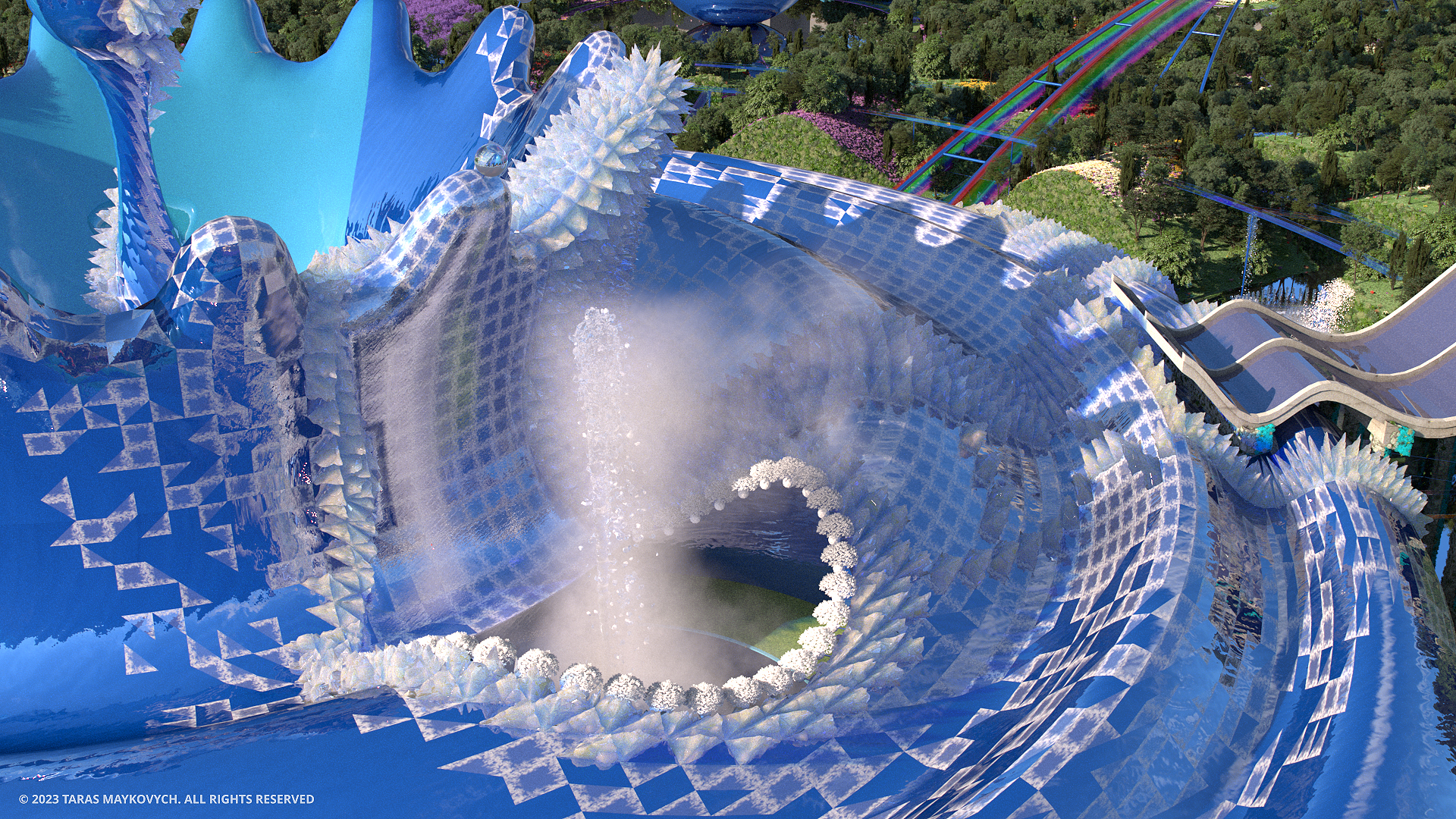 Water Splash Building by Taras3D - Architizer