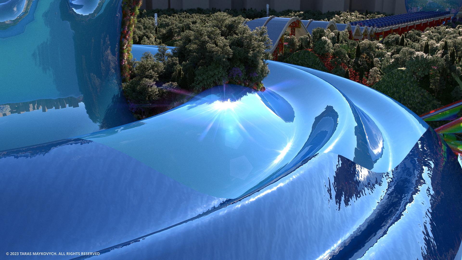 Water Splash Building by Taras3D - Architizer