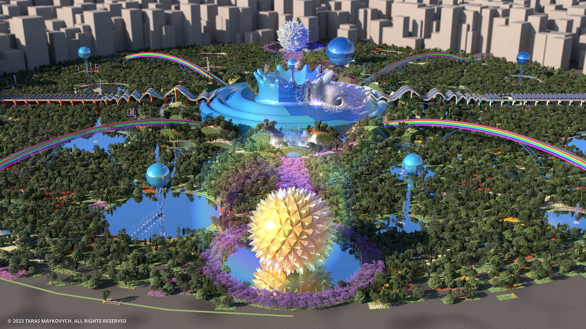 Water Splash Building by Taras3D - Architizer