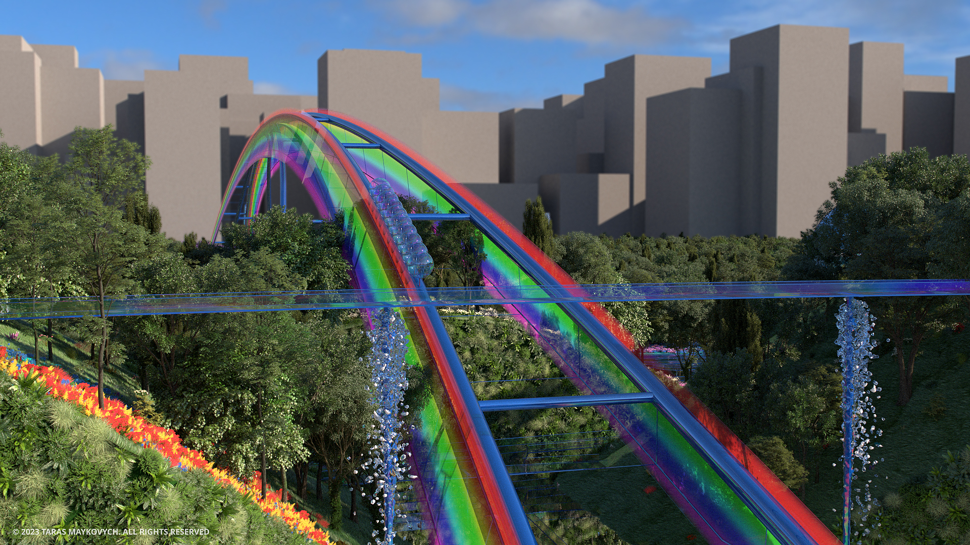 Water Splash Building by Taras3D - Architizer